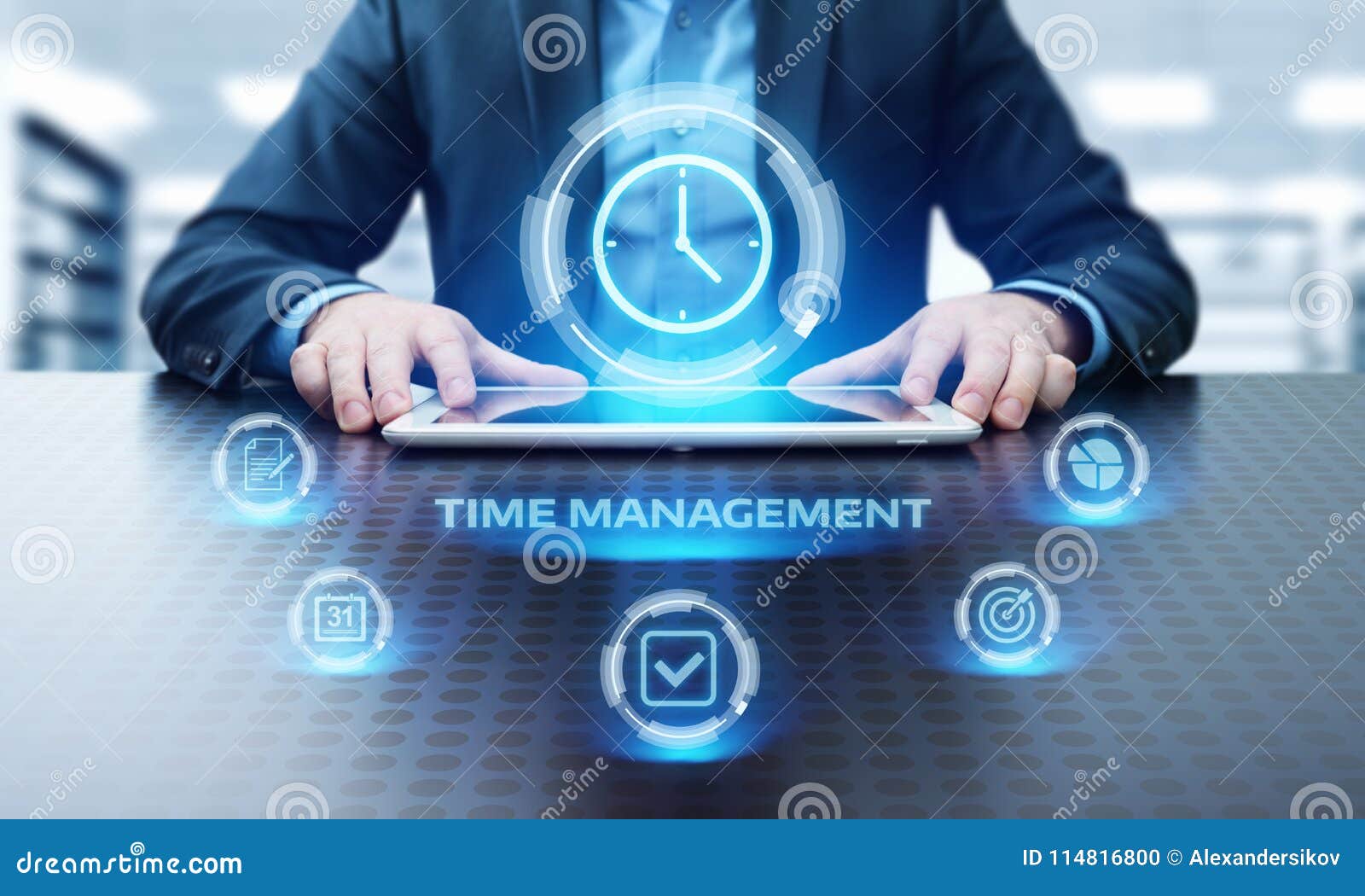 Time Management Project Efficiency Strategy Goals Business Technology ...