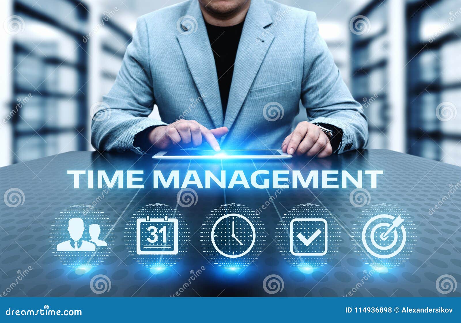 Time Management Project Efficiency Strategy Goals Business Technology ...
