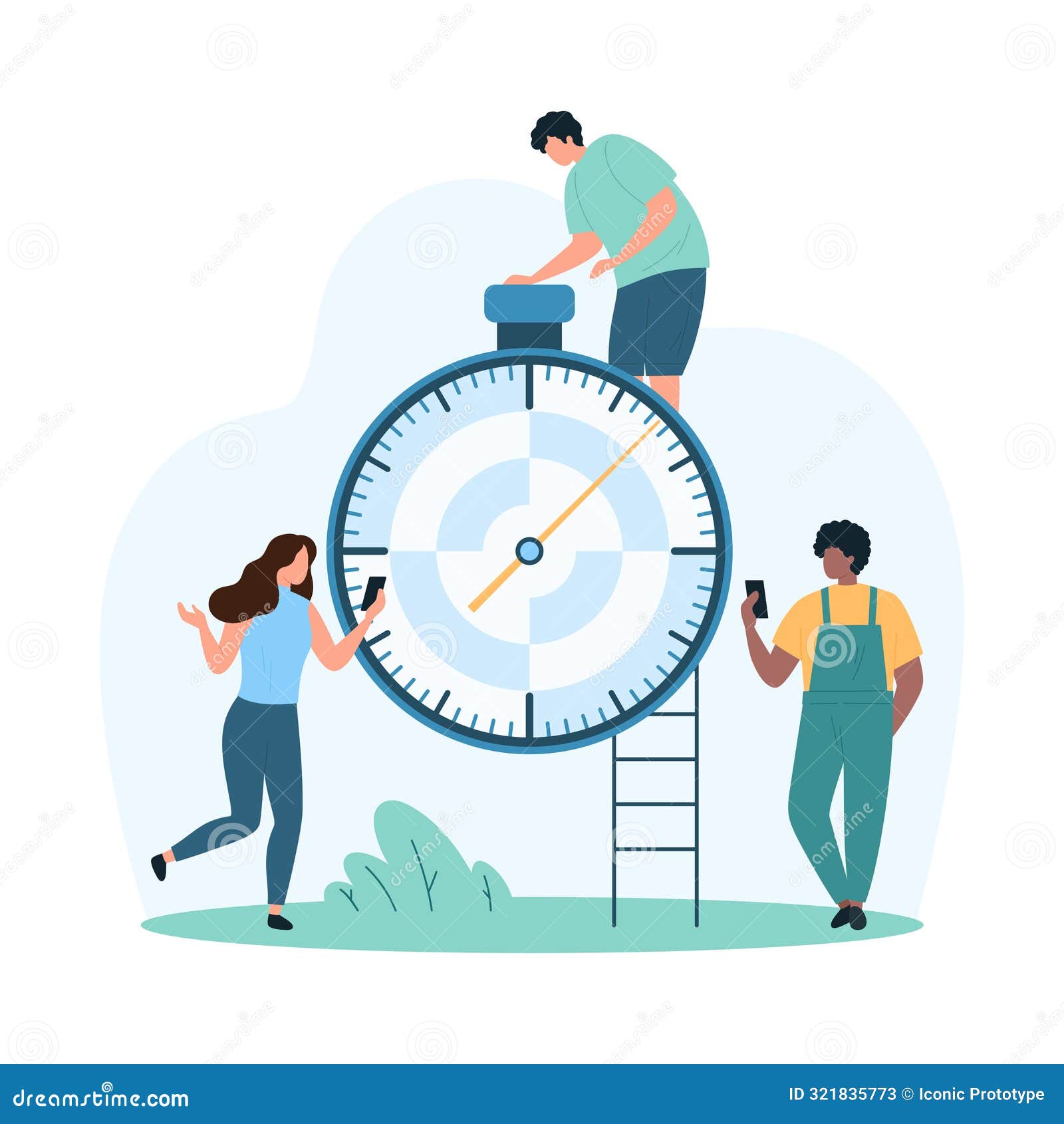 Time Management, Punctuality Control and Training, Tiny People Measure ...