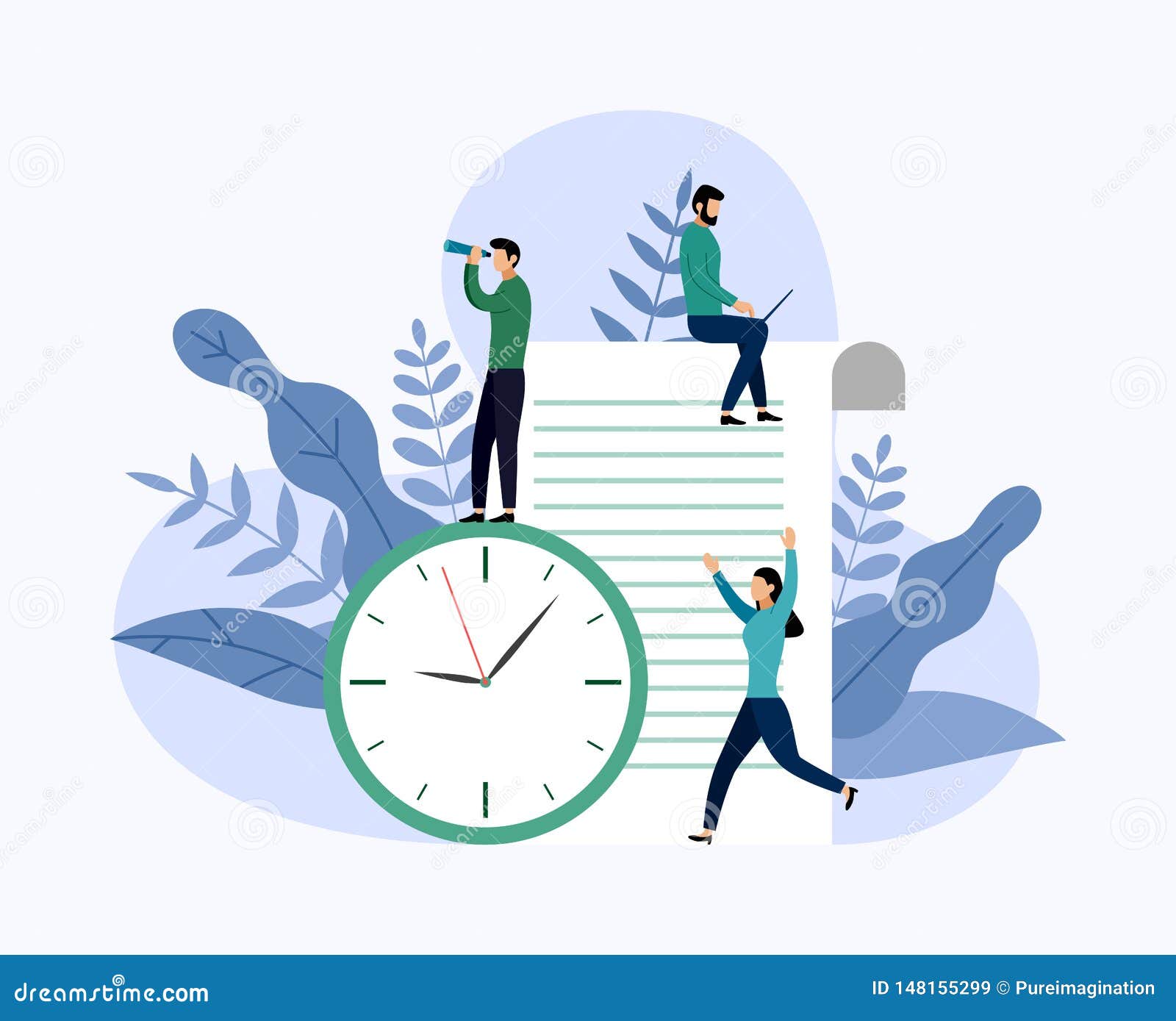 Time Management, Schedule Concept or Planner Stock Vector ... Time Management, Schedule Concept or Planner Stock Vector ...