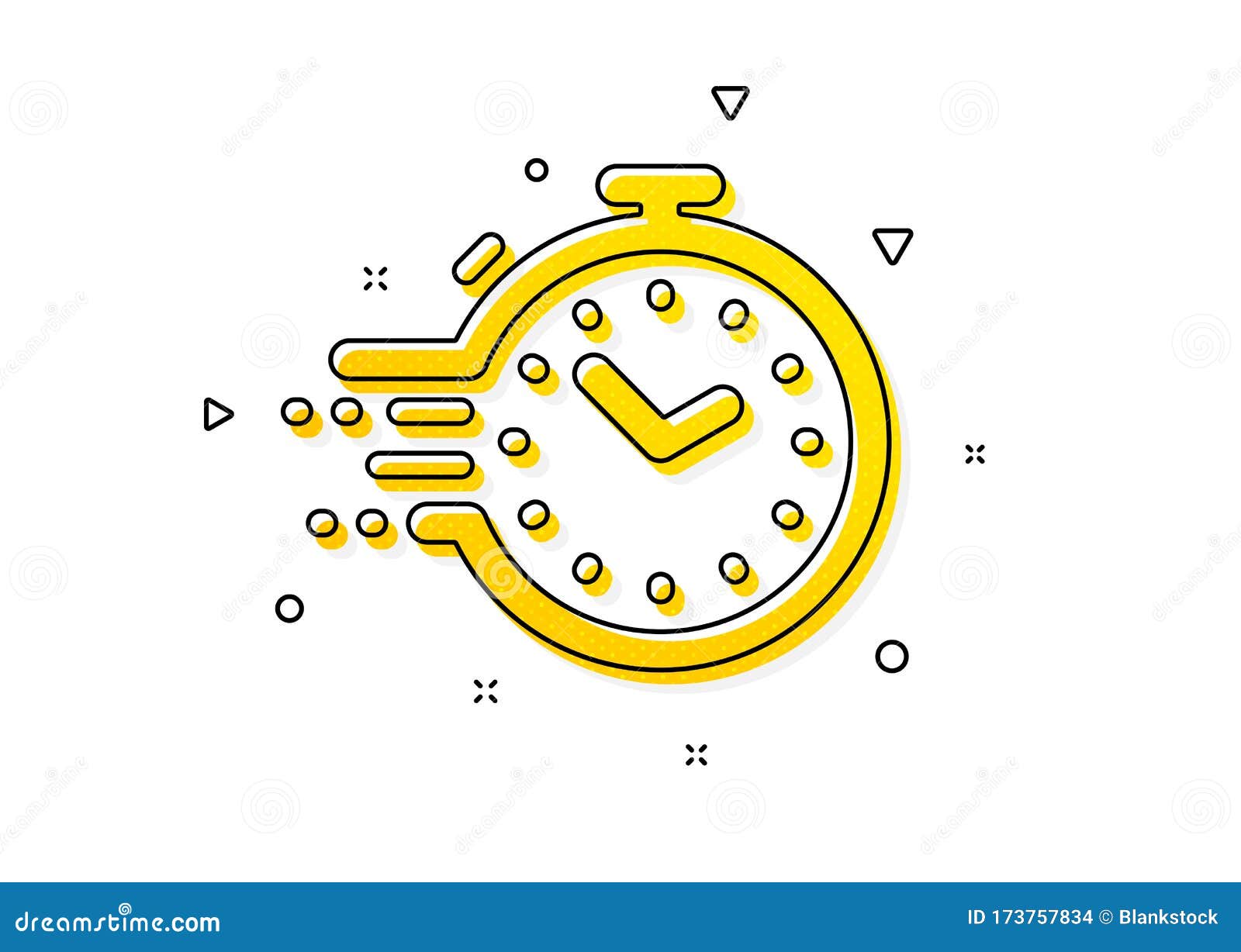 Timer Icon. Time Management Sign. Stopwatch. Vector Stock Vector ...