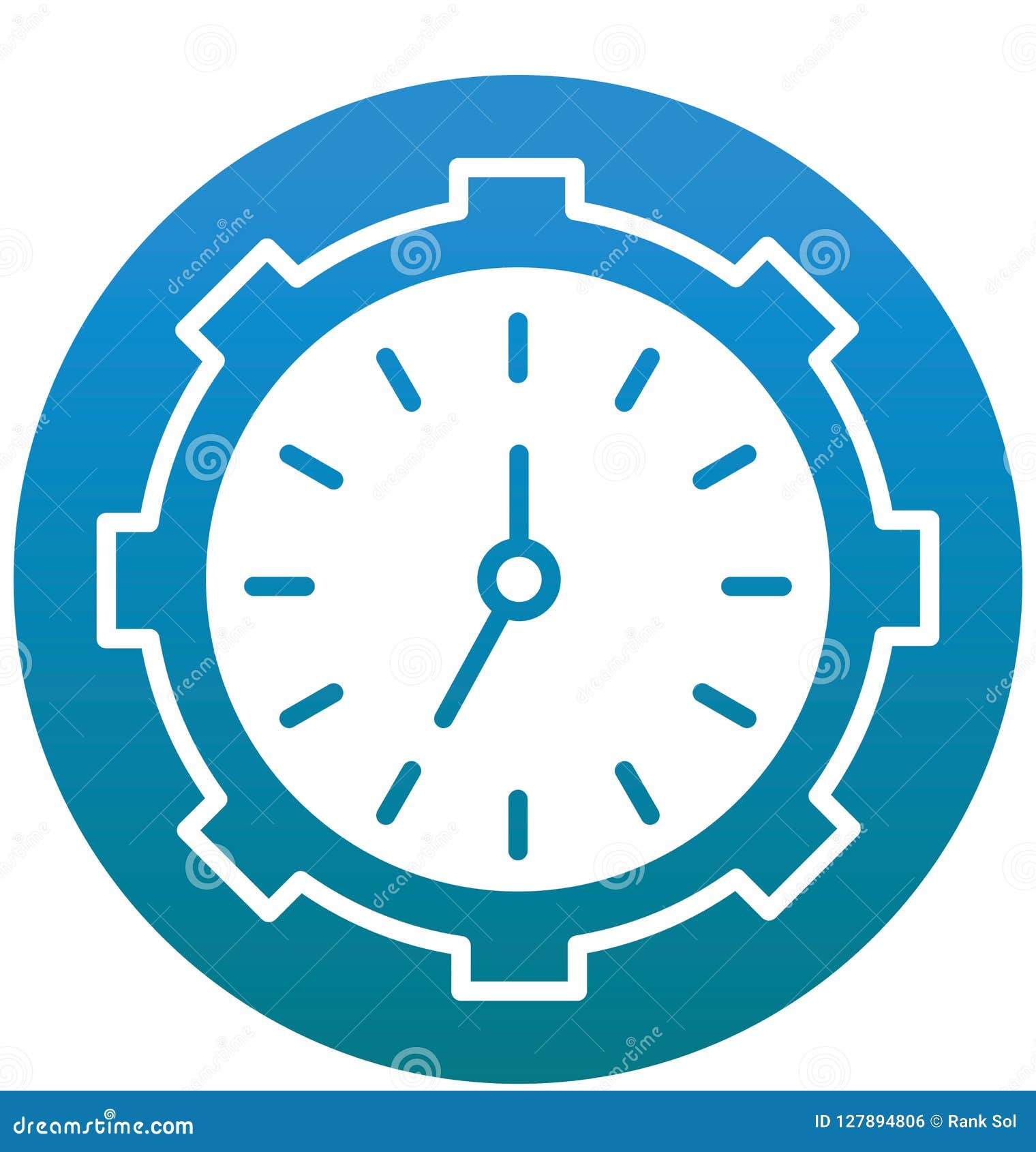 Time Management, Time Settings Isolated Vector Icon Can Be Easily ...