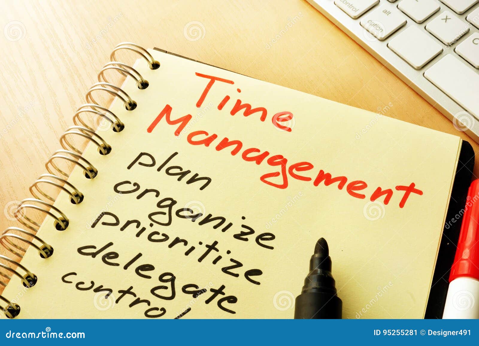 Time management. stock image. Image of delegate, time - 95255281