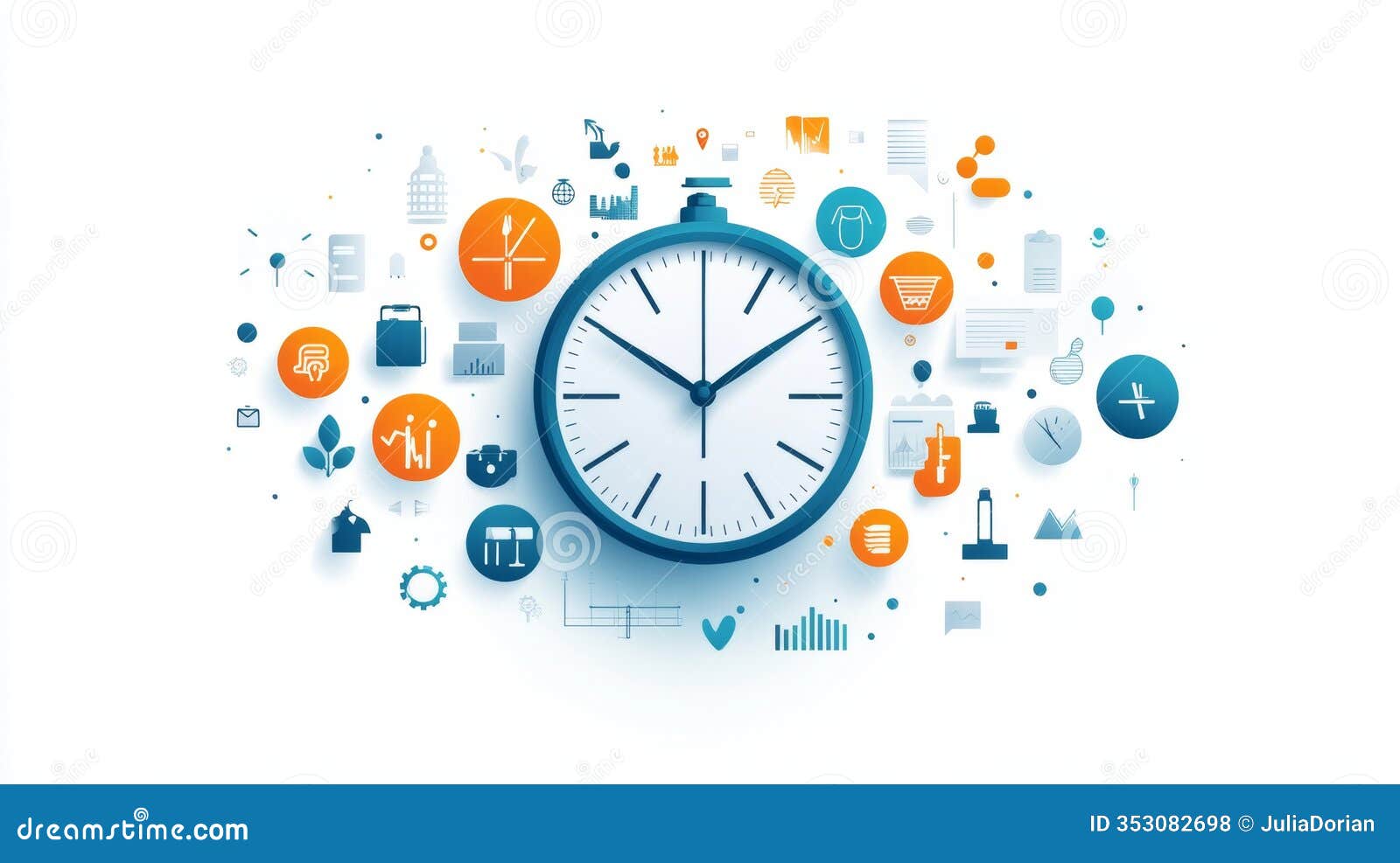 Time Management, Work Life Balance Concept. Tasks Organizing ...