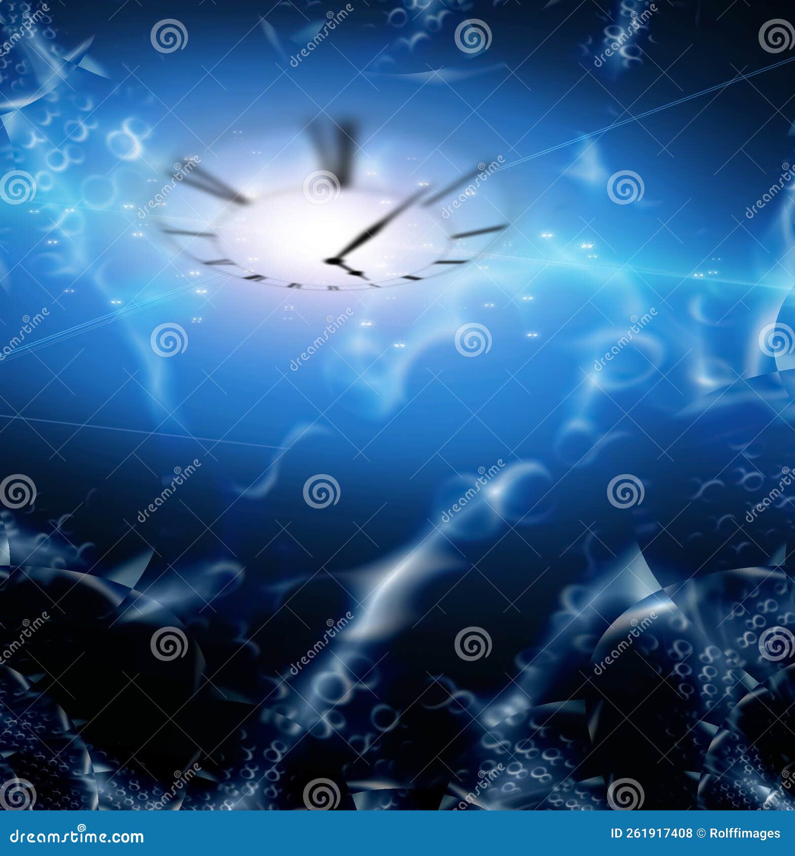 Time matter concept stock illustration. Illustration of clock - 261917408