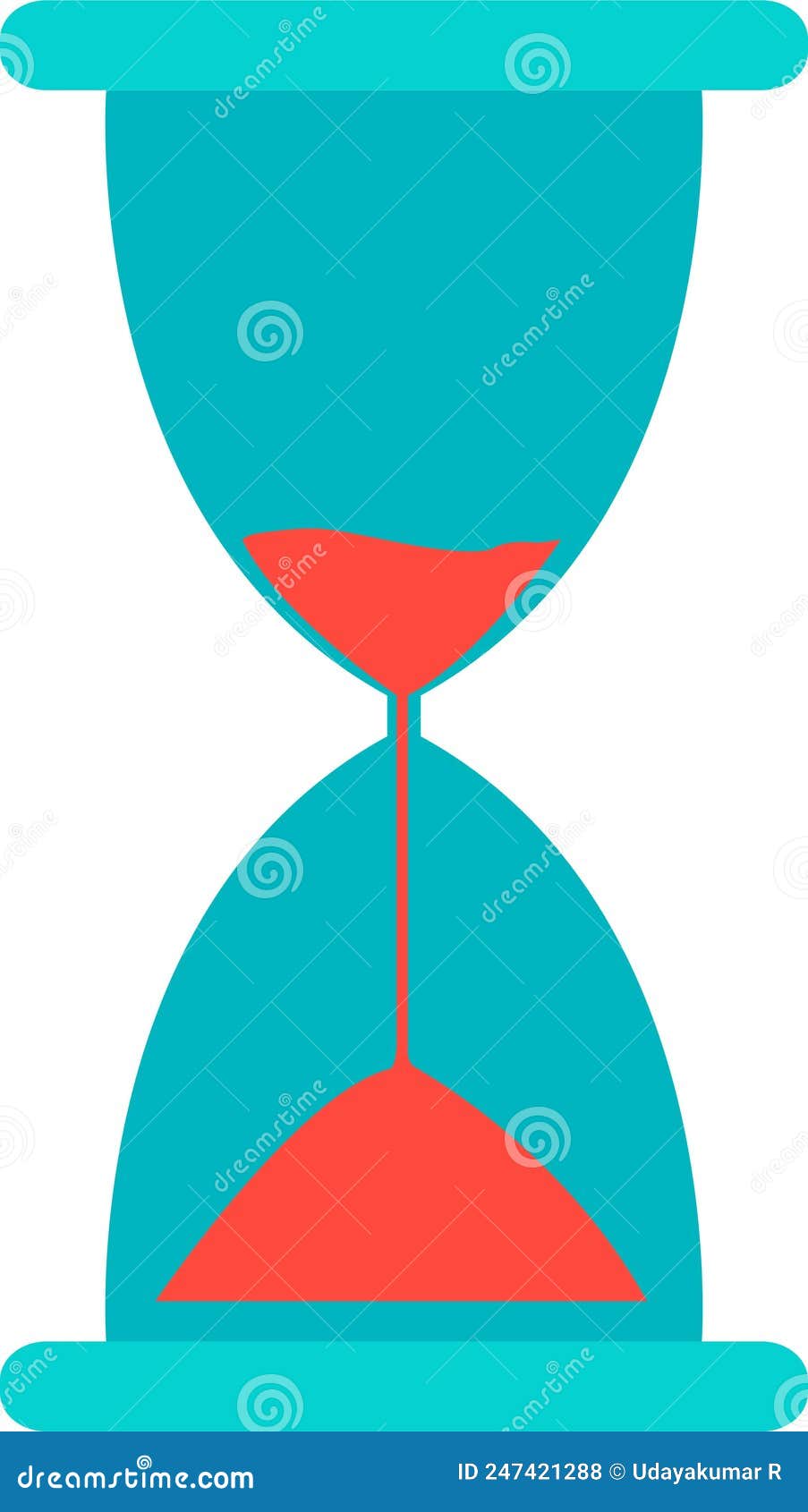 Time Measurement Instrument Ancient, Vector Illustration Stock Vector ...