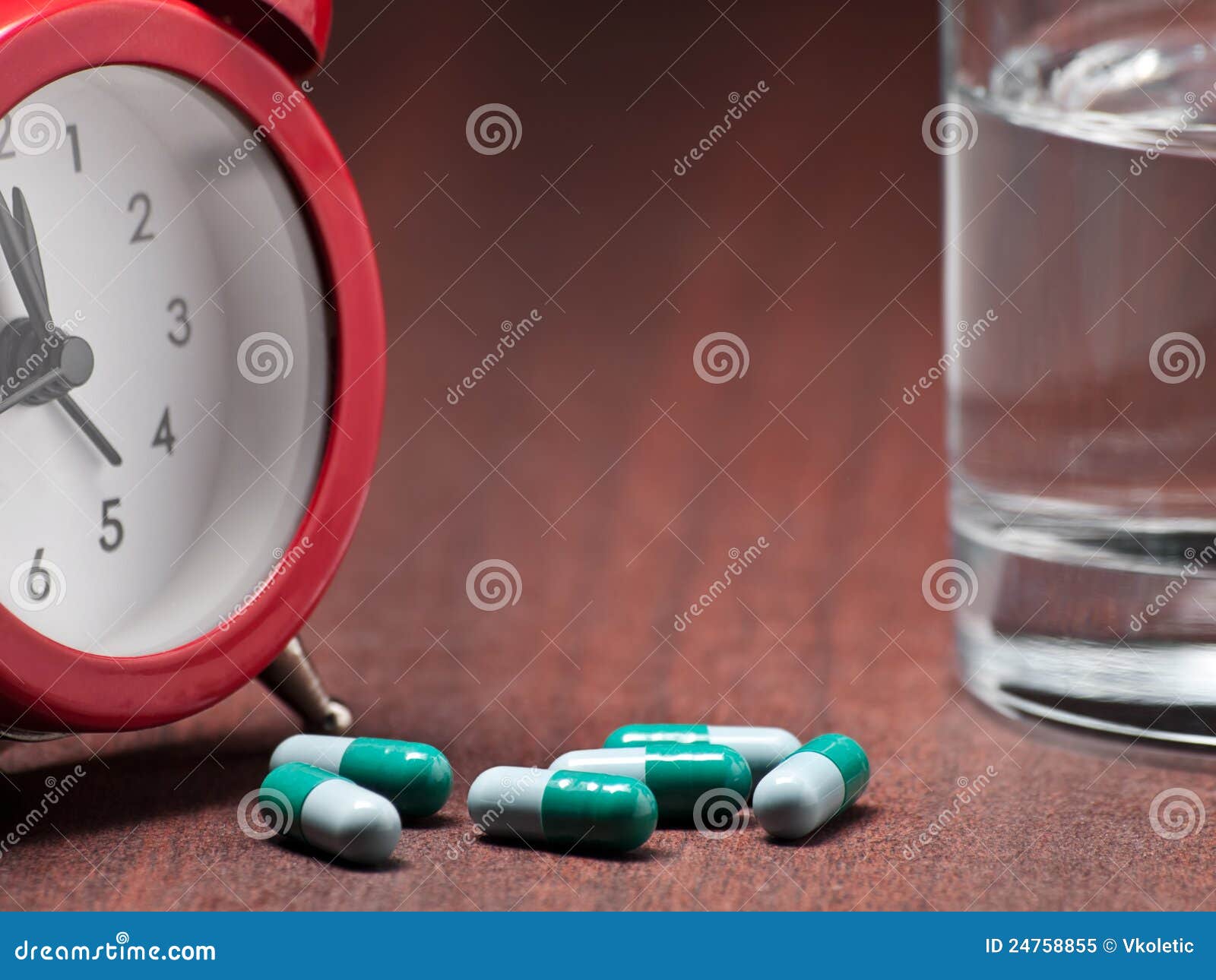 Time for the medicine stock image. Image of closeup, medicine - 24758855