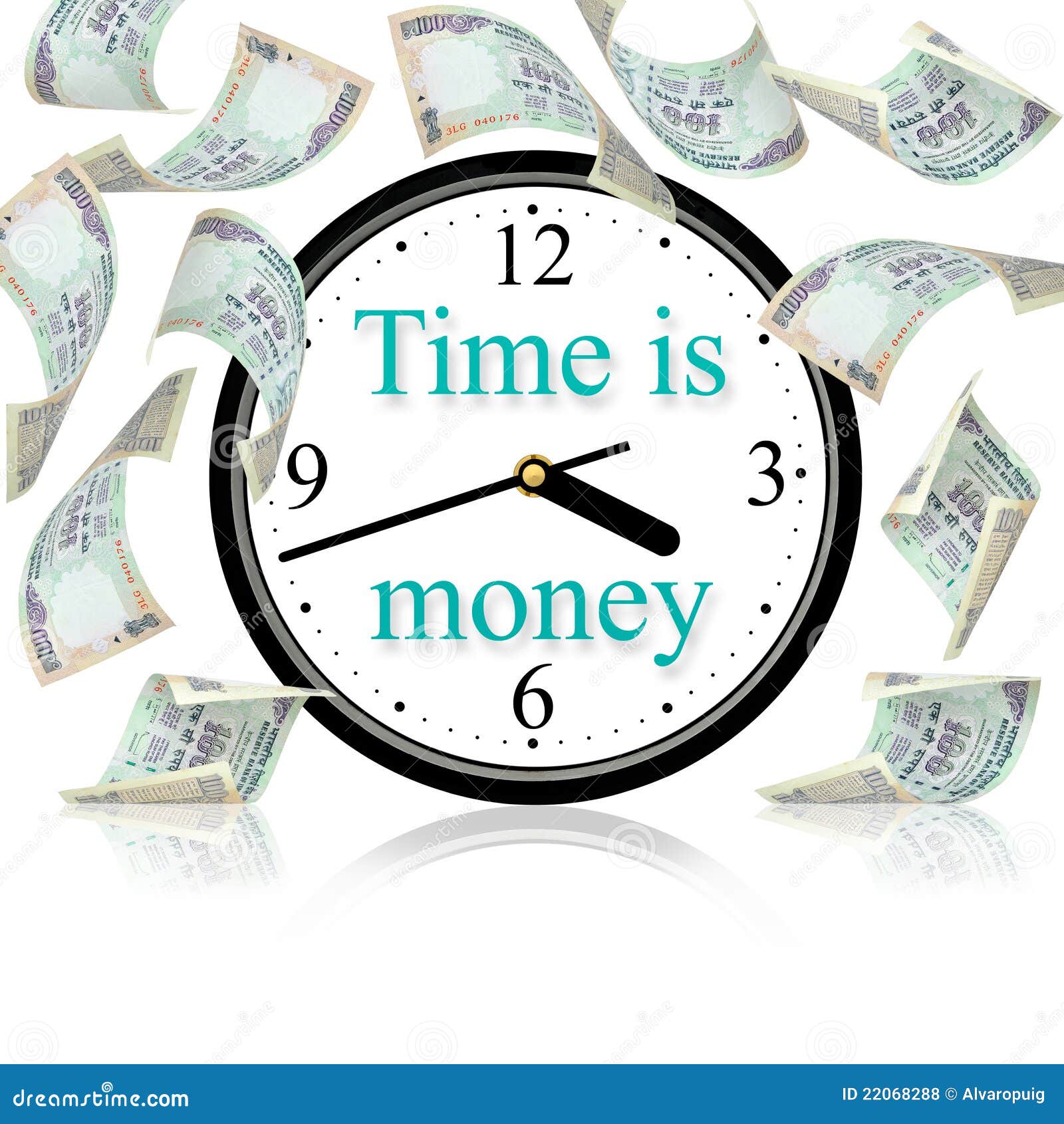 Time is money stock photo. Image of finance, horary, labour - 22068288