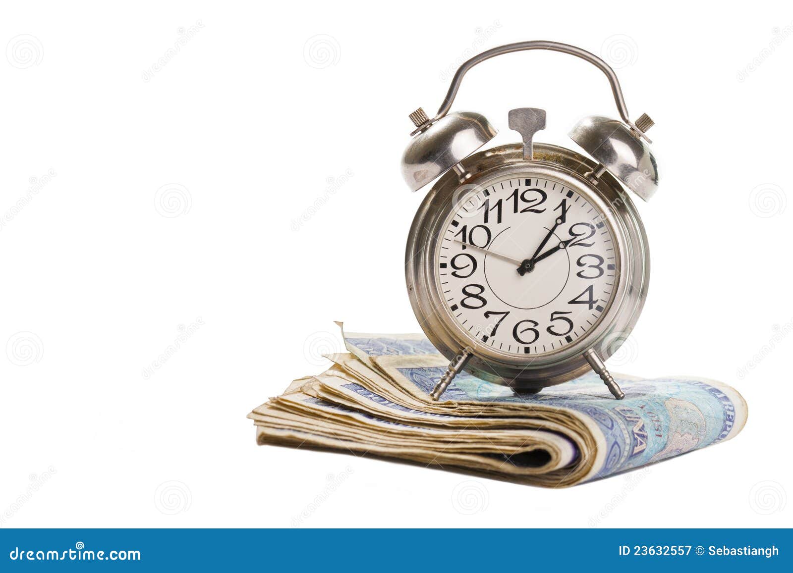 Time is money stock image. Image of accuracy, banknotes - 23632557