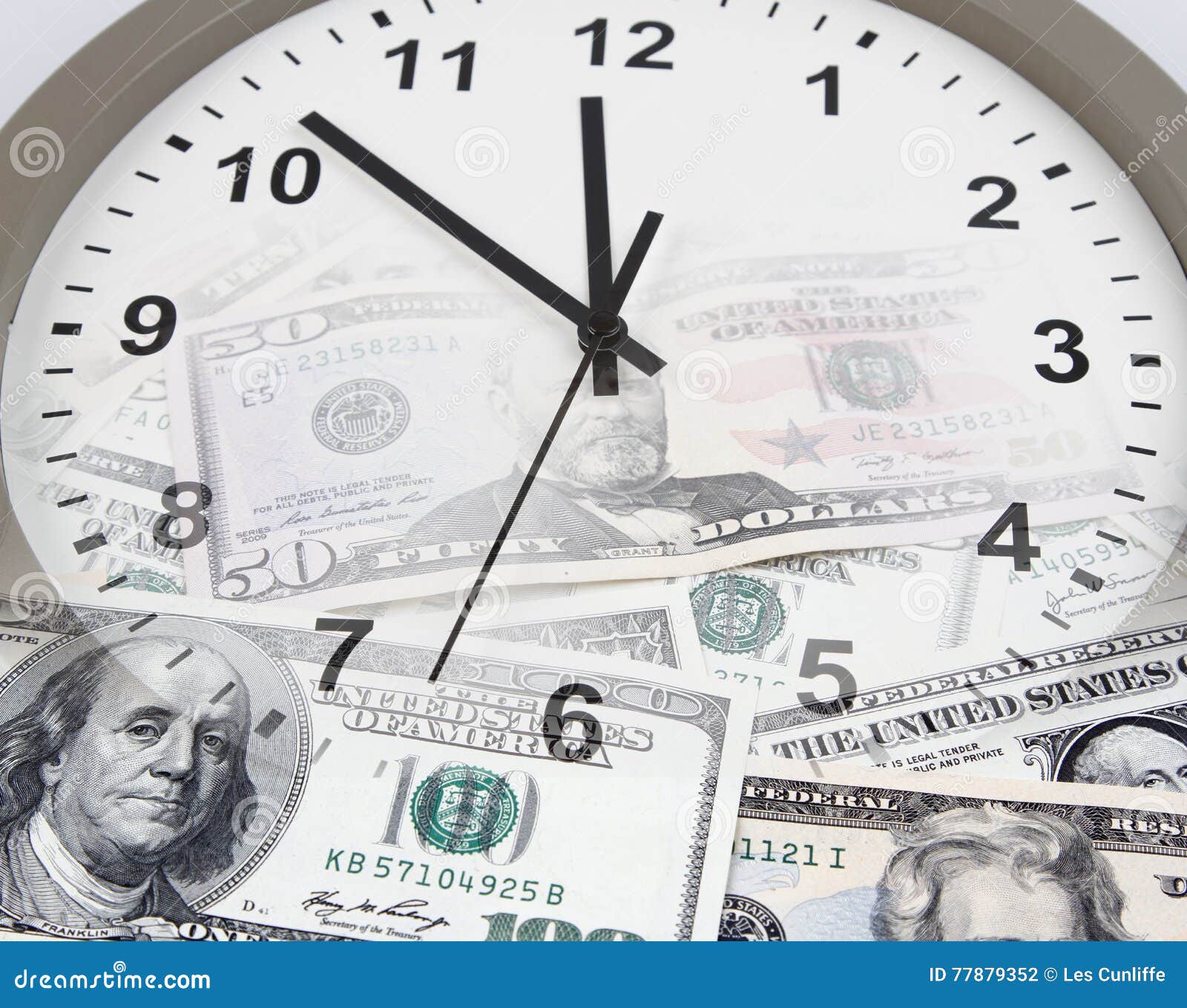 Time is money stock photo. Image of money, deadline, finance - 77879352