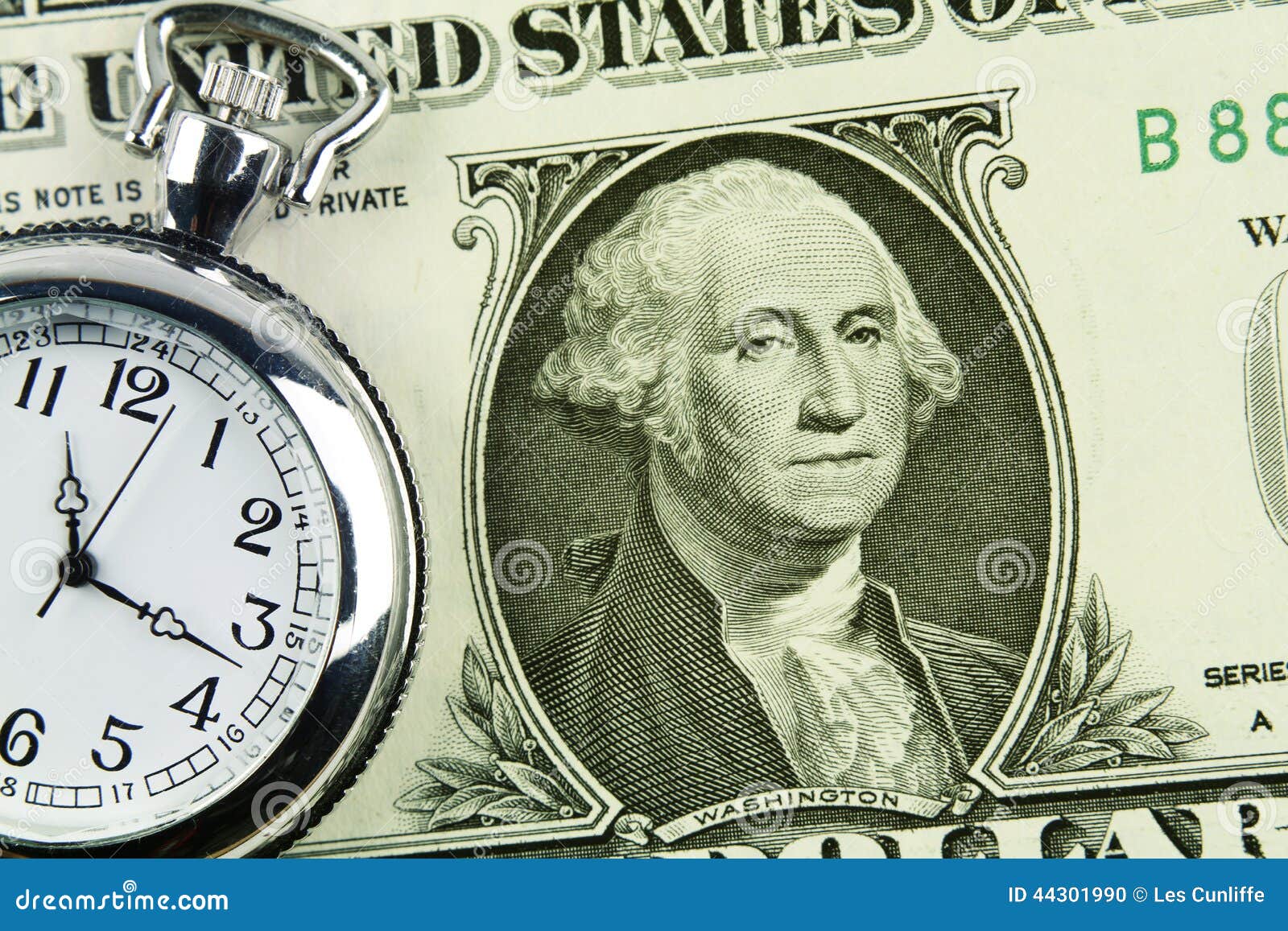 Time is money stock photo. Image of banknote, concepts - 44301990