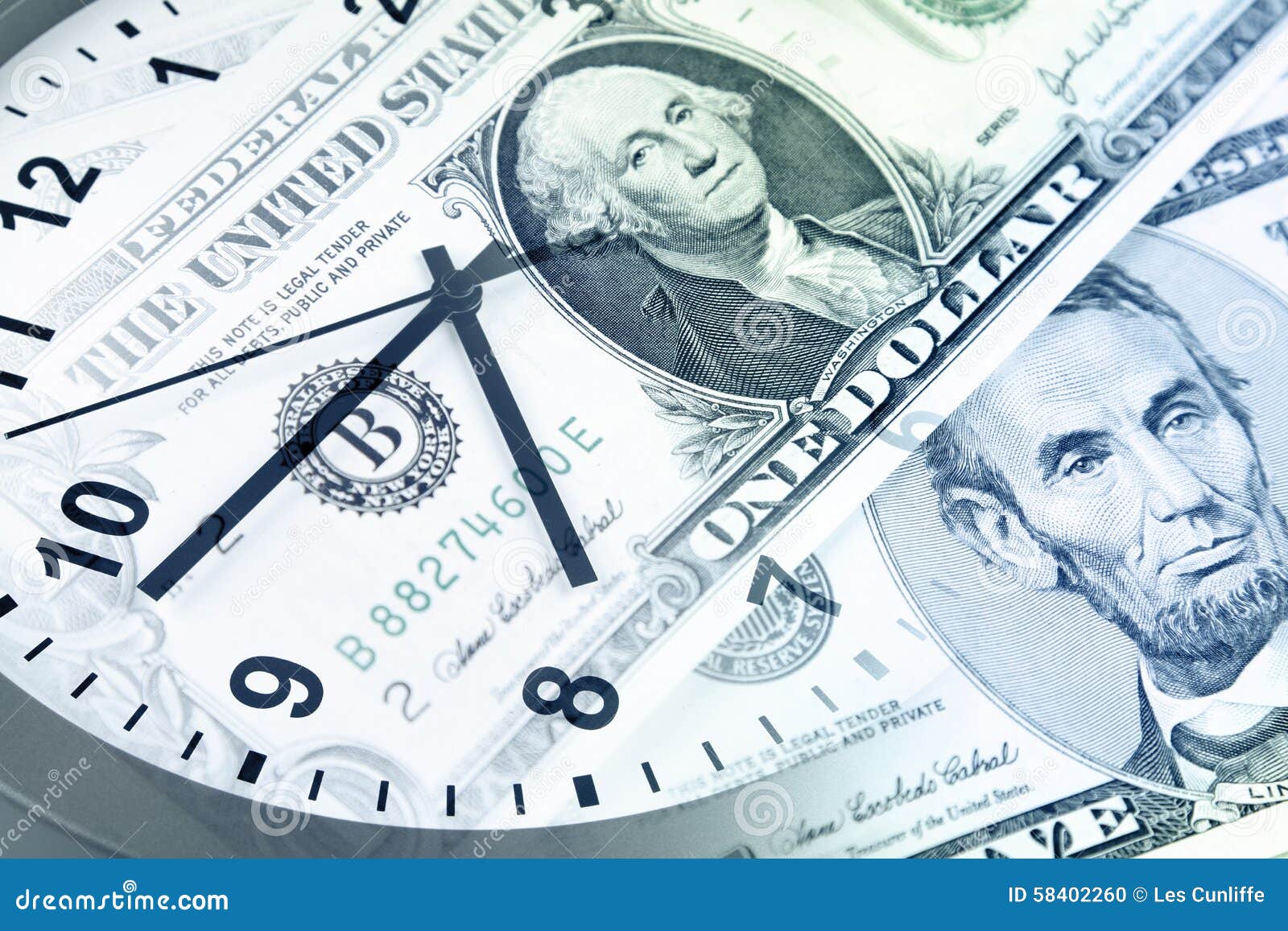 Time is money stock photo. Image of money, american, currency - 58402260