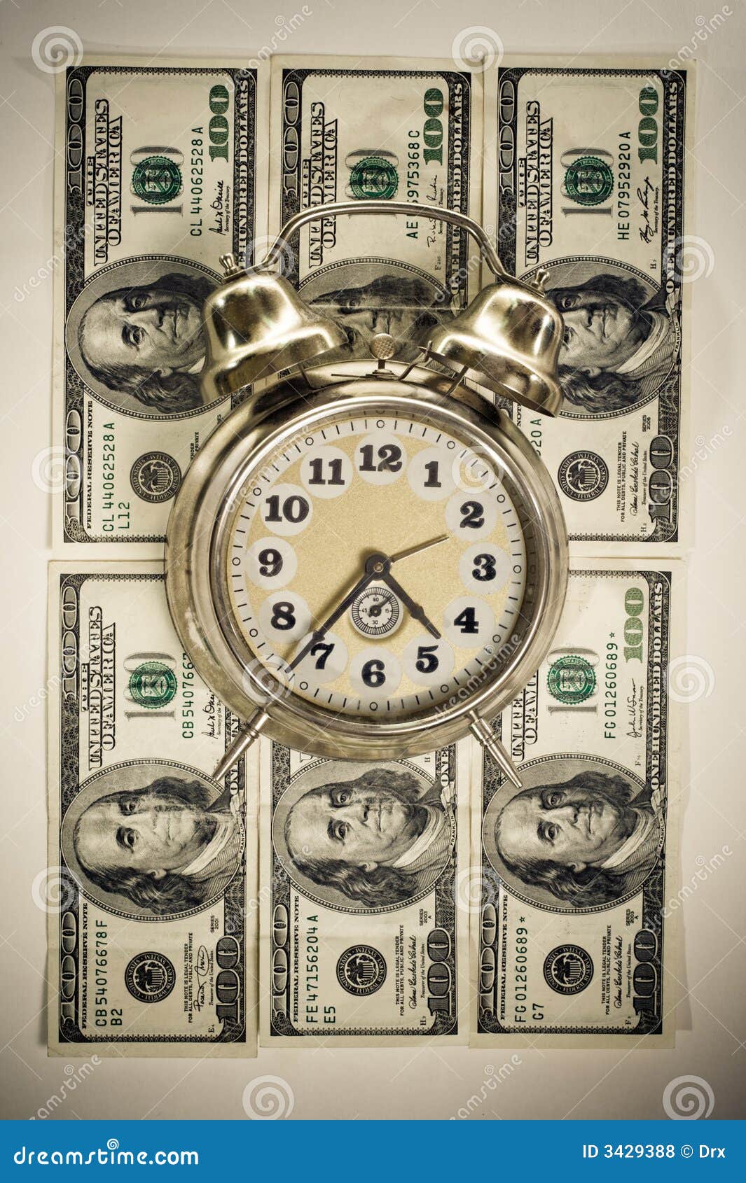 Time in money concept stock photo. Image of antique, management - 3429388