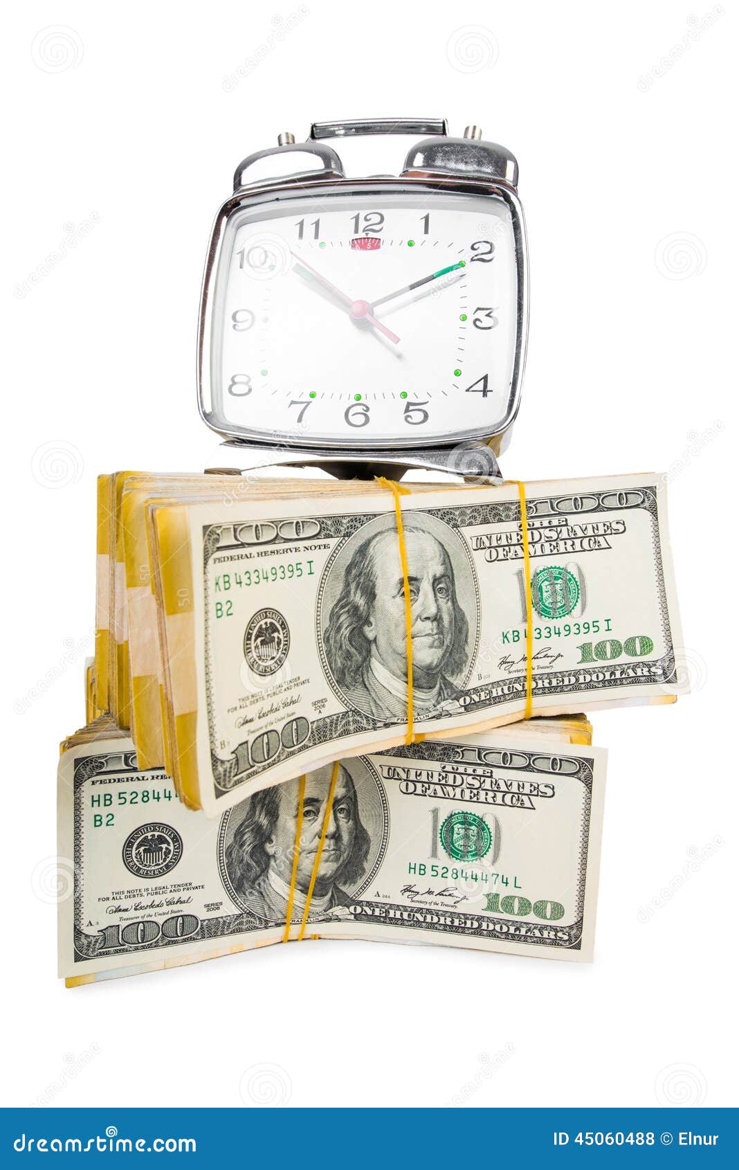 Time is Money Concept with Clock Stock Photo - Image of paying ...