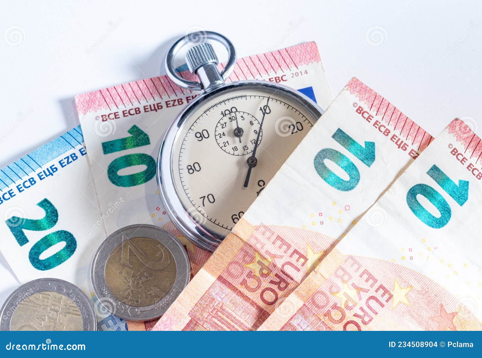 Time is Money Concept. Value Timer. Stock Photo - Image of office ...