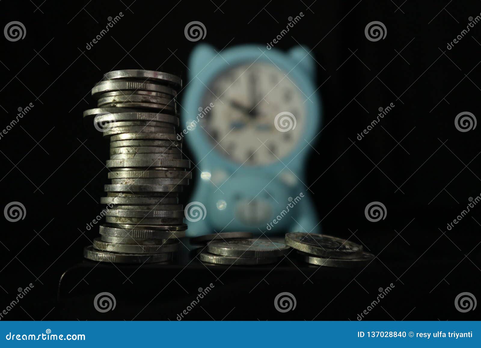 Time and money stock photo. Image of money, time, waste - 137028840