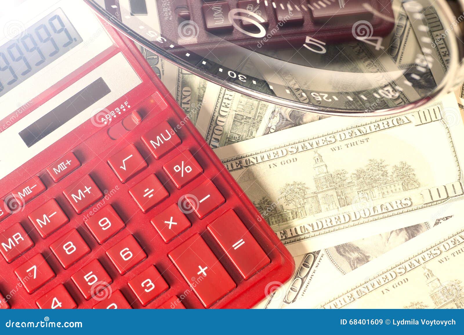 Time is money and wealth. stock image. Image of macro - 68401609