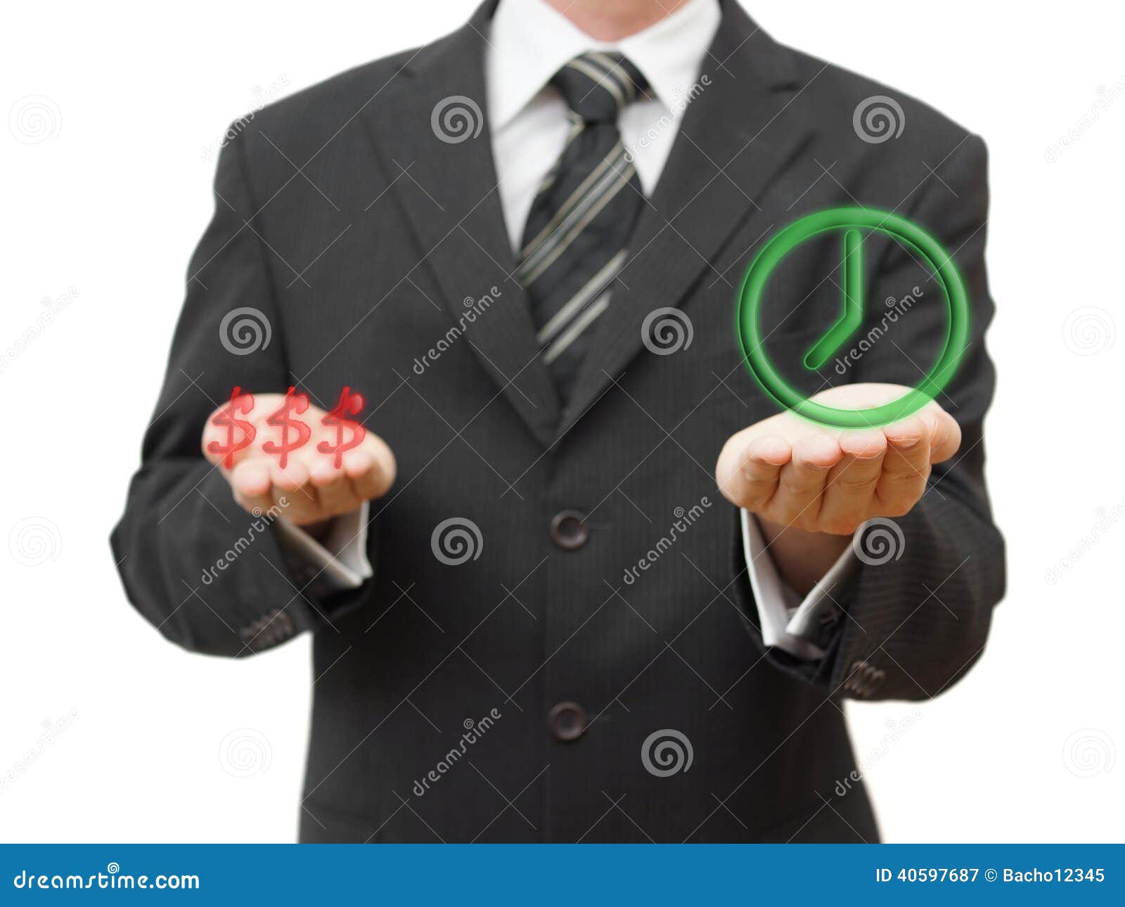 Time or Money. Work Life Balance Stock Image - Image of choice ...