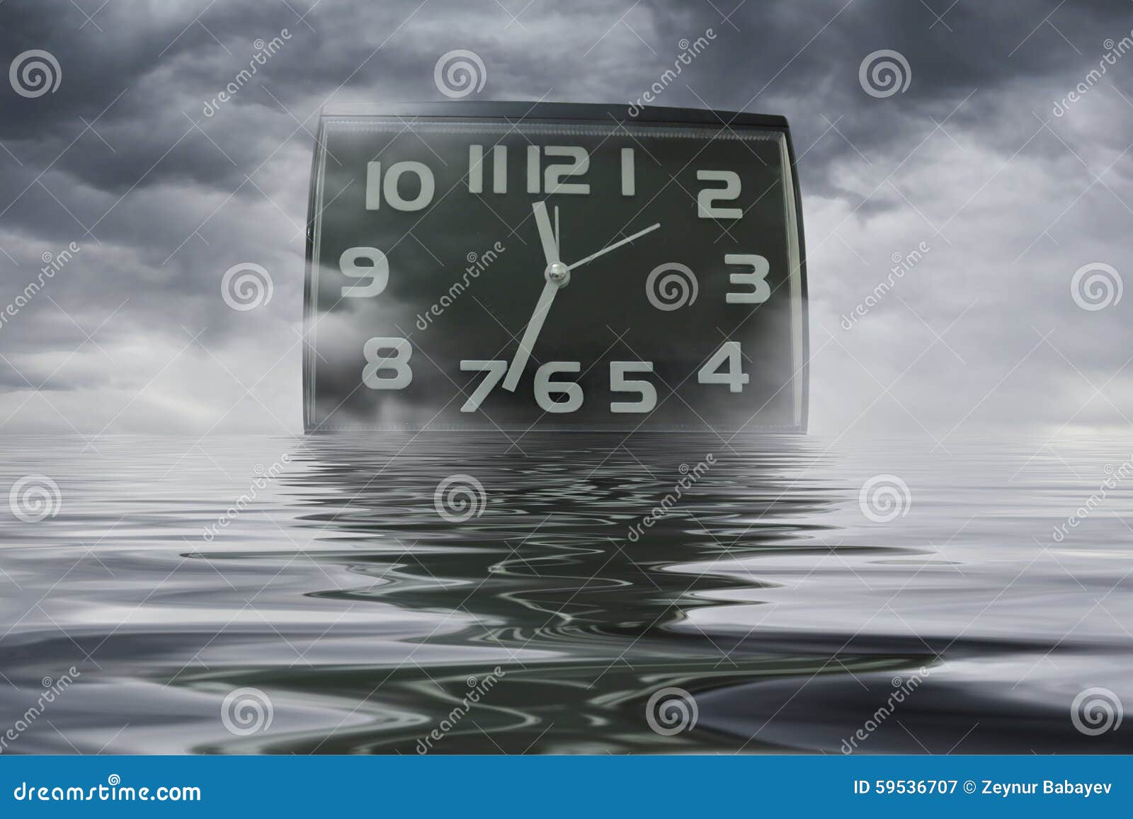 Time is Moving Like Water - Abstract Photo Stock Illustration ...