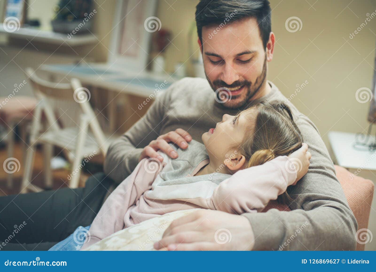 Time with My Daddy is Precious. You Inspire Me. Stock Image - Image of ...