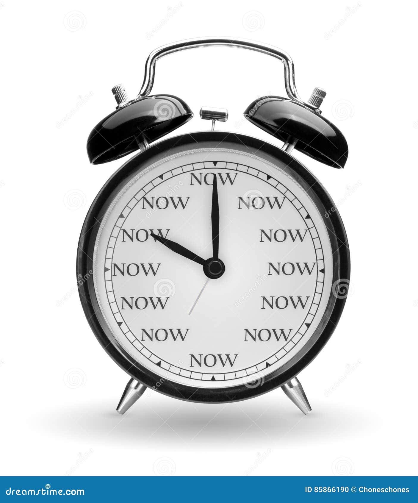 Time is now concept stock photo. Image of seven, black - 85866190