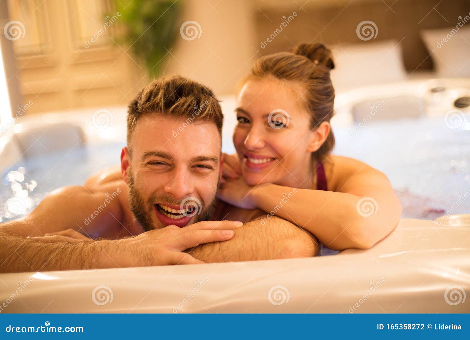 Time off together stock photo. Image of ethnicity, bath - 165358272