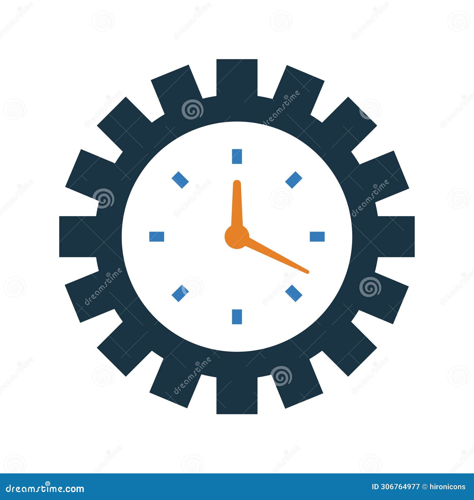 Time Optimization icon stock illustration. Illustration of deadline ...