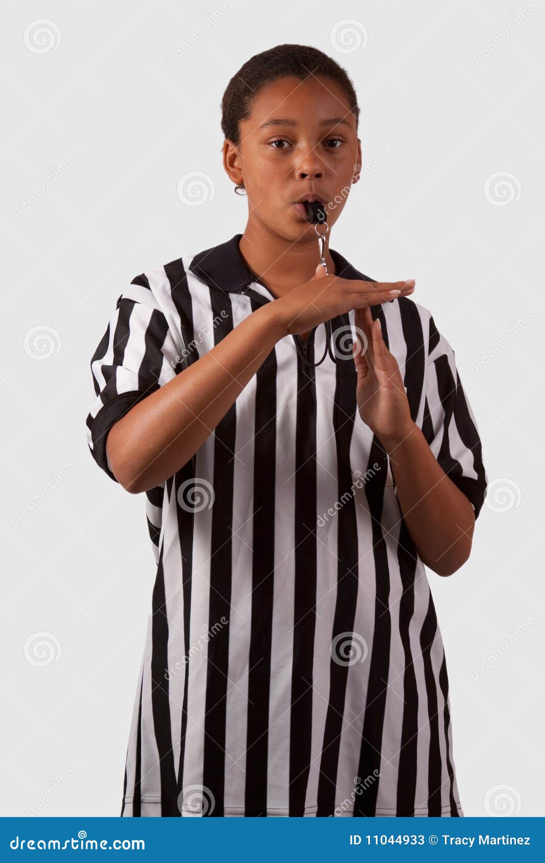 Time out stock image. Image of time, brunette, signal - 11044933