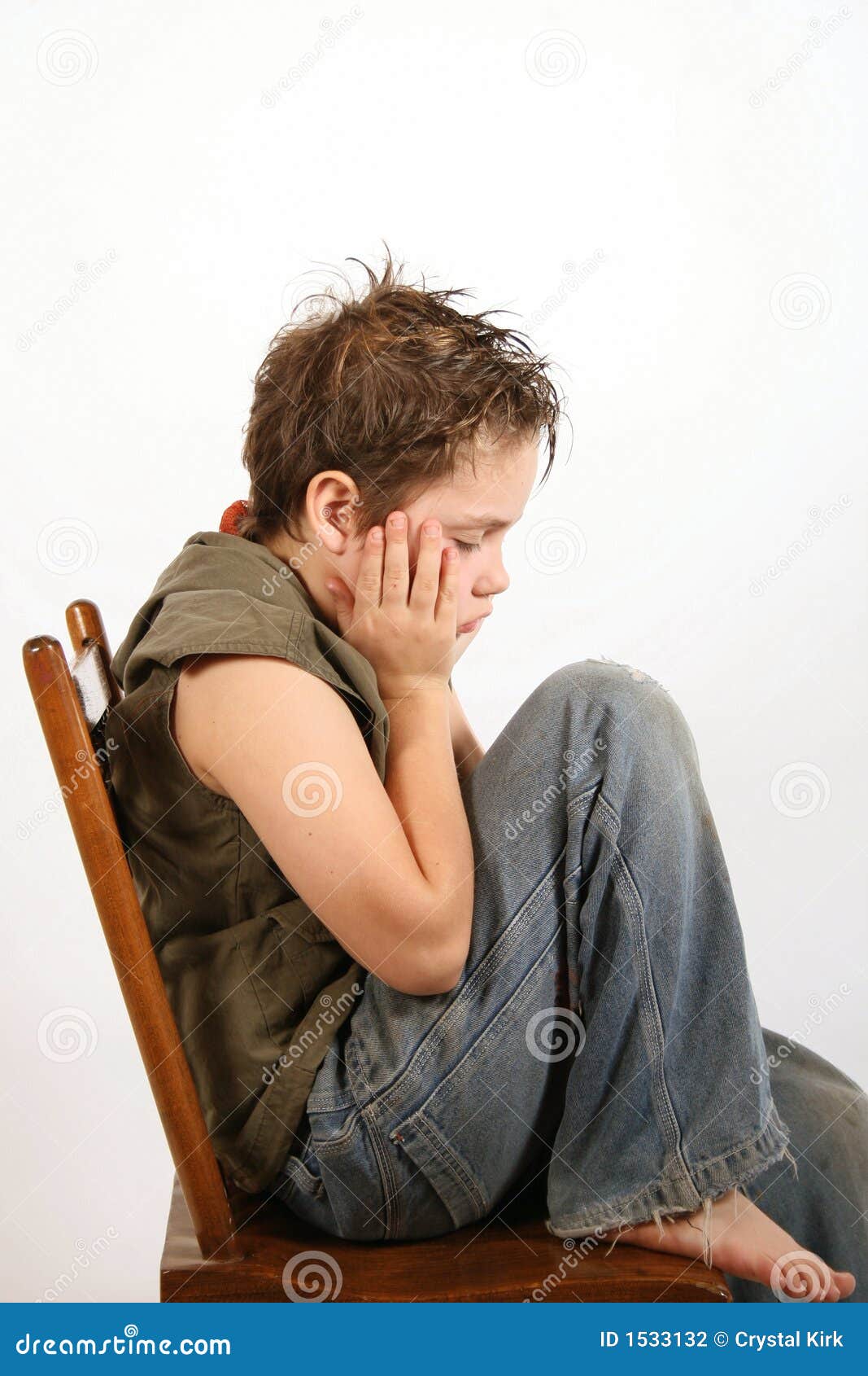 Time out stock photo. Image of chair, jeans, young, stress - 1533132