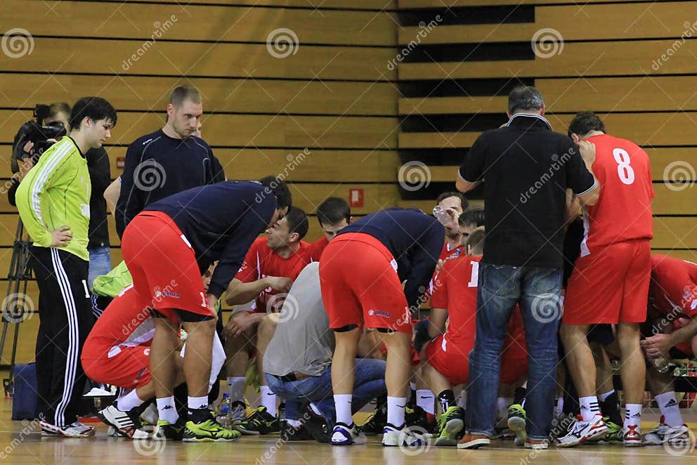 Time out editorial photography. Image of hall, handball - 27115012