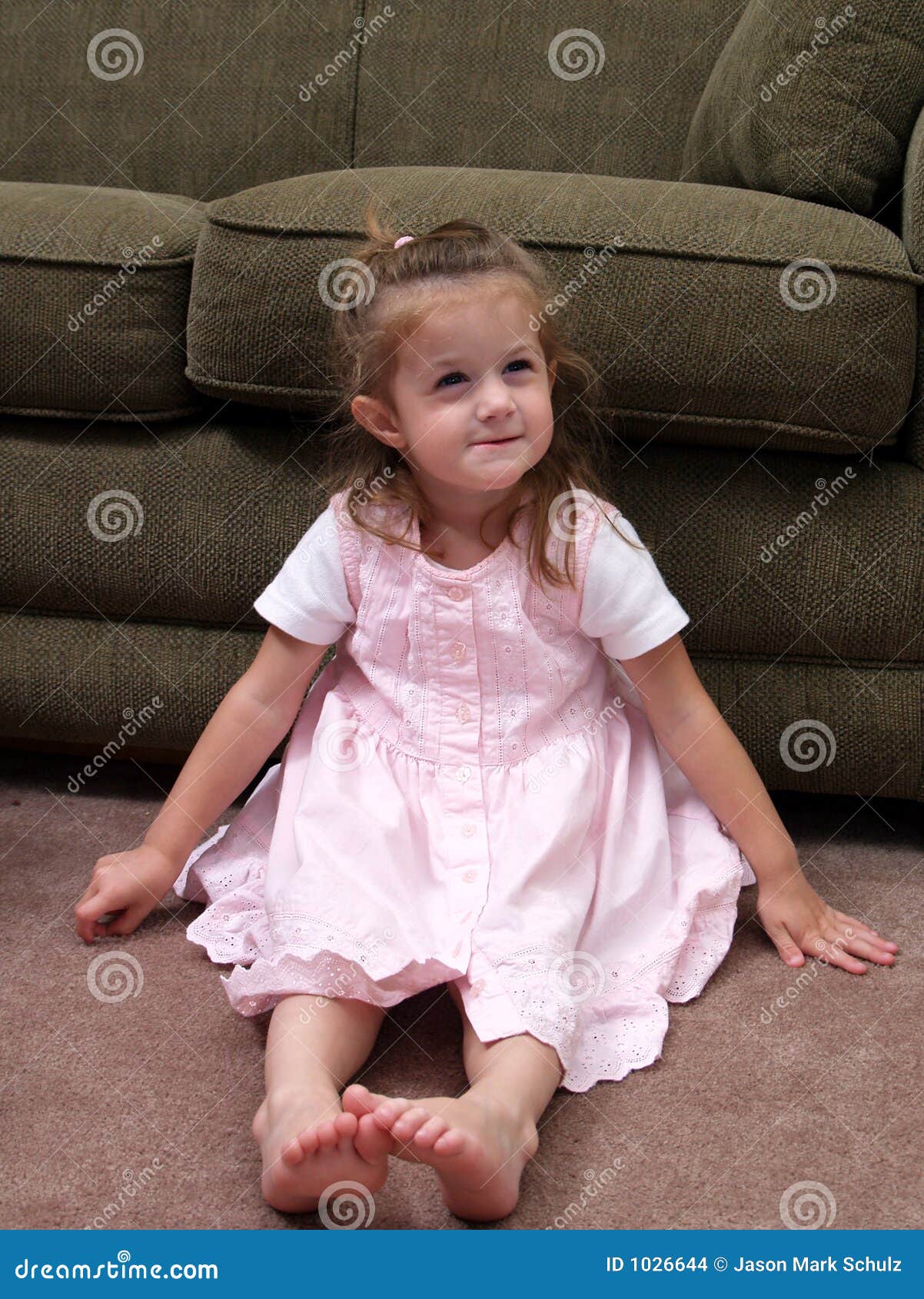 Time out Little Girl stock photo. Image of grimace, child - 1026644