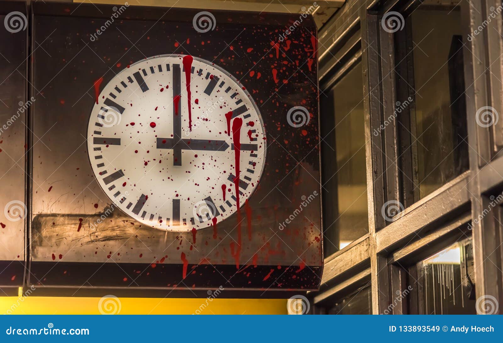 The Time is Over in the Underground Stock Image - Image of pass, shape ...
