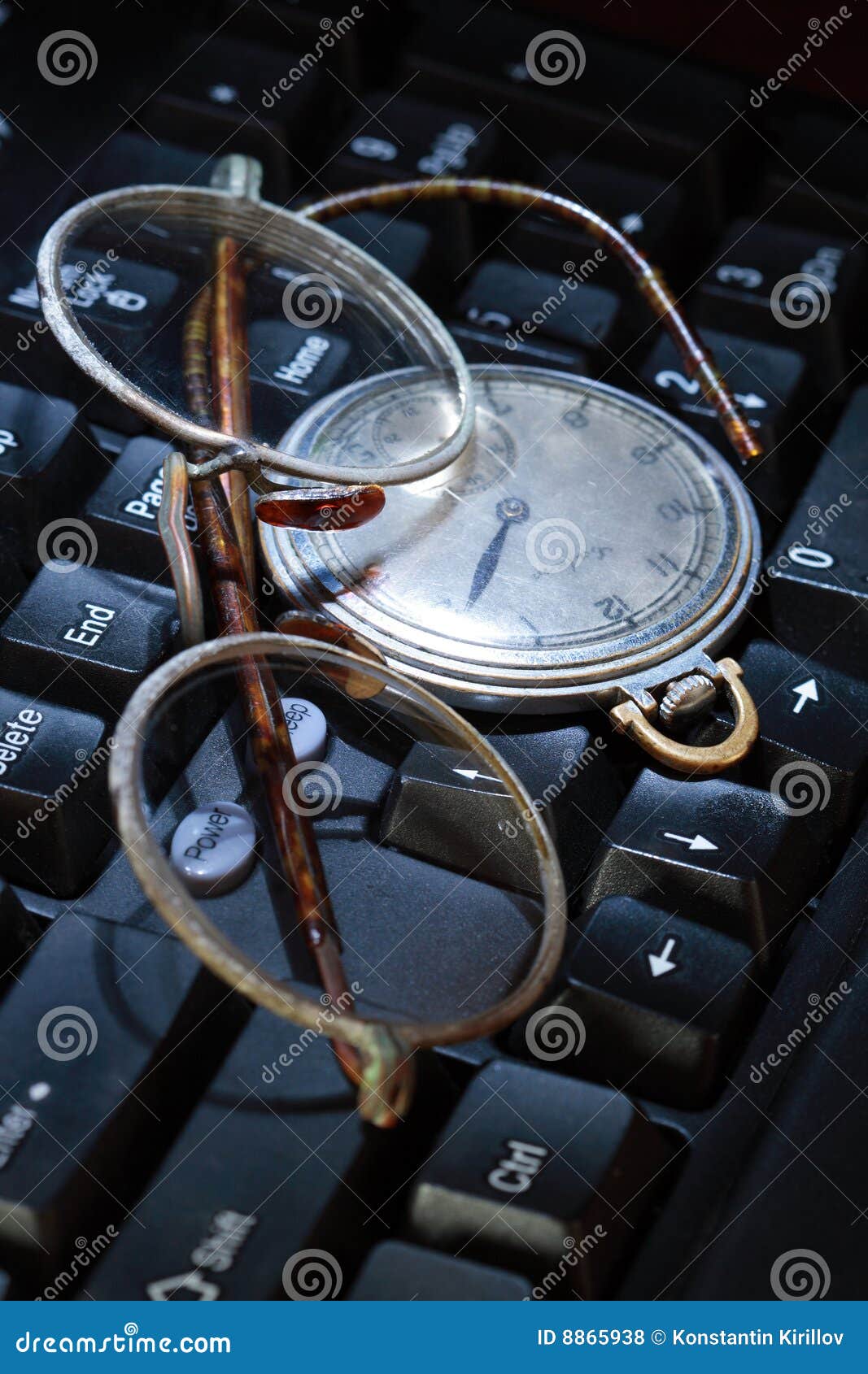 Time passing stock photo. Image of memory, eyeglasses - 8865938