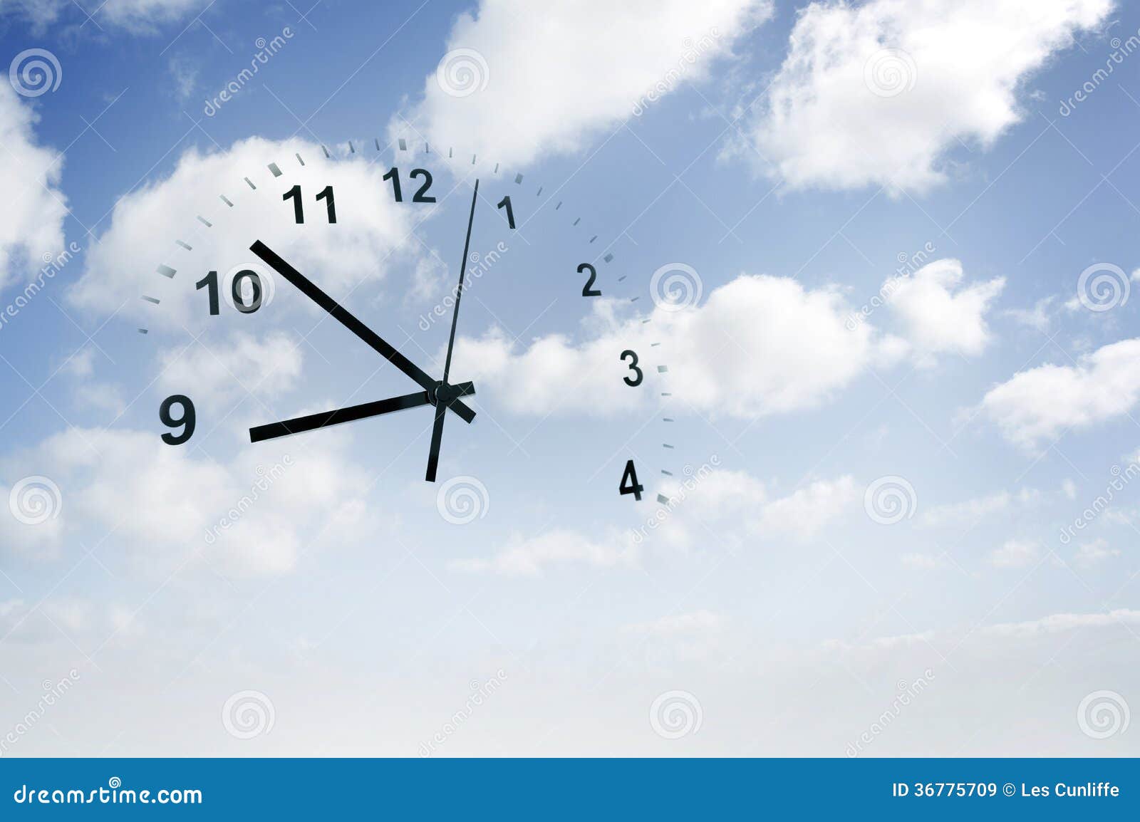 Time passing stock image. Image of clouds, conceptual - 36775709
