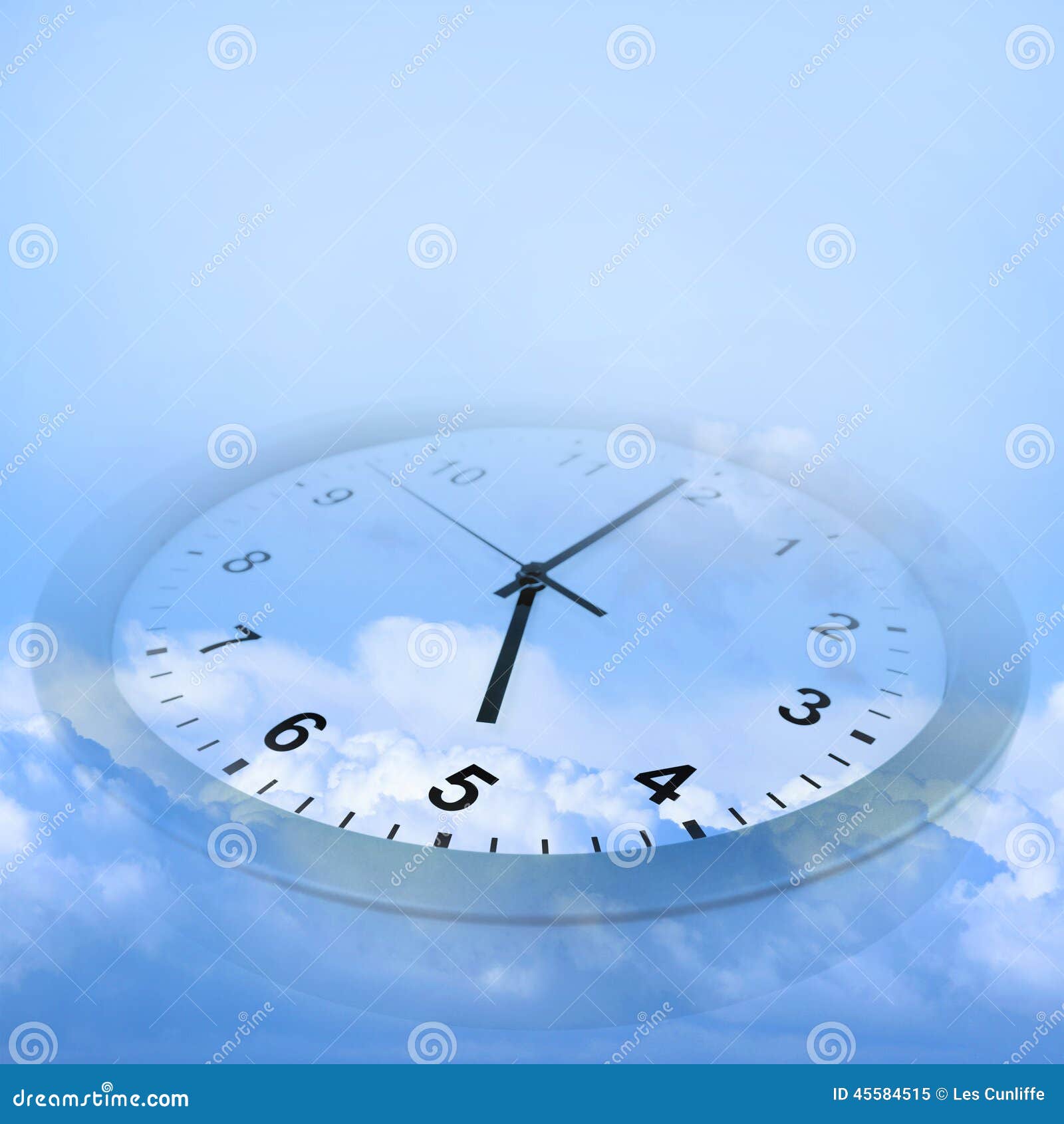 Time passing stock image. Image of idea, clouds, deadlines - 45584515
