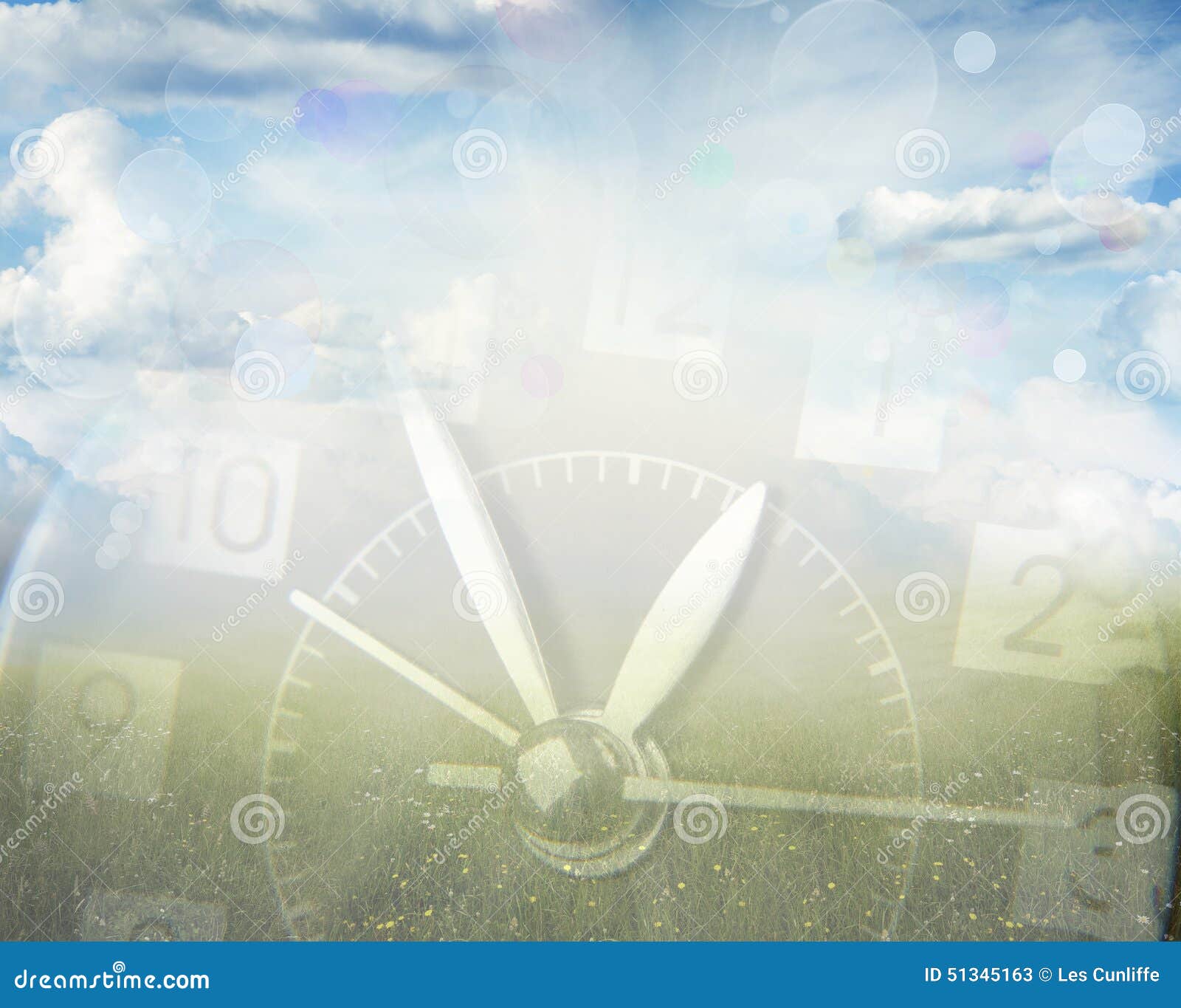 Time passing stock image. Image of clock, time, nature - 51345163