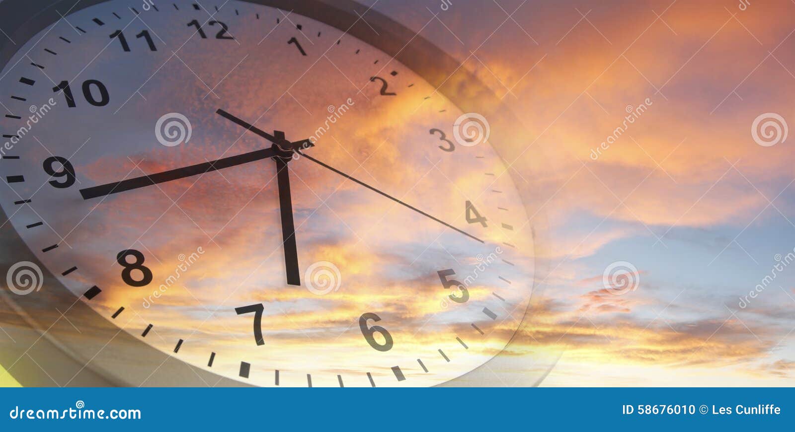 Time passing stock photo. Image of hour, sunshine, concept - 58676010