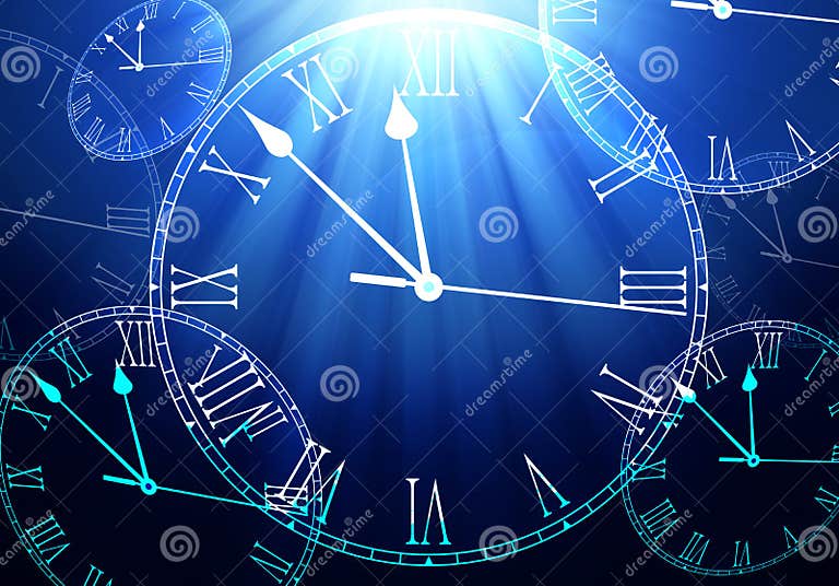 Time Passing concept stock illustration. Illustration of hour - 34680929