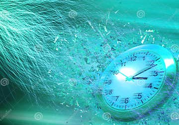 Time is passing concept stock illustration. Illustration of clocking ...