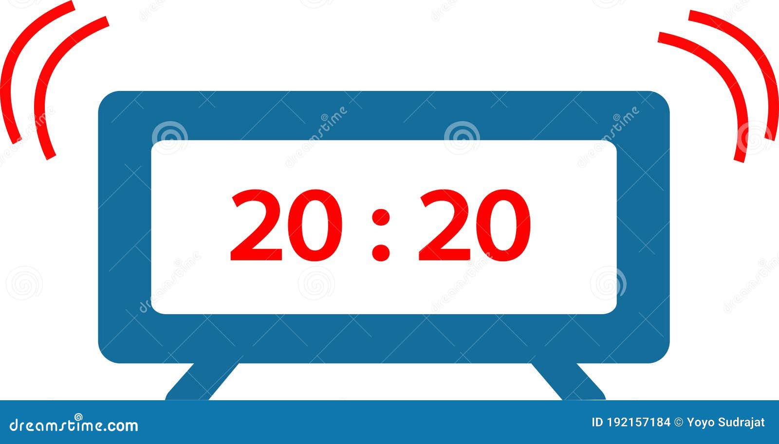 The Time is 20 Past 20 Minute Stock Vector - Illustration of antique ...