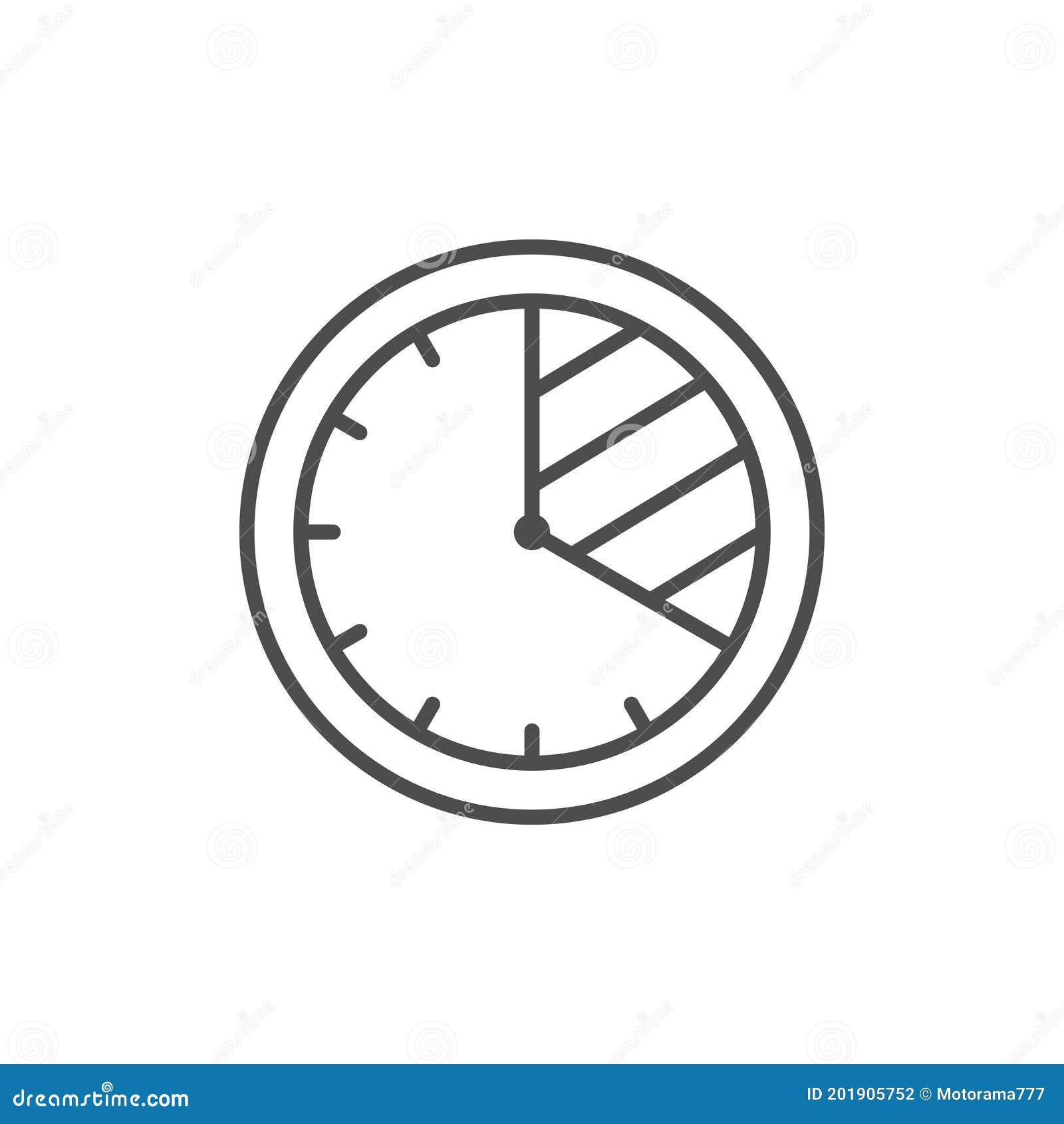 Time Period Line Outline Icon Stock Vector - Illustration of object ...