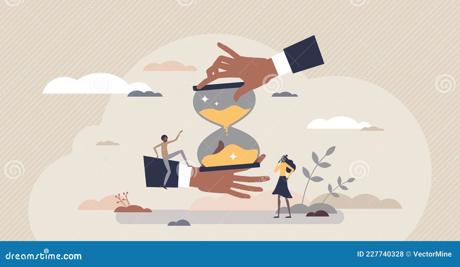 Time Planning Job and Effective Work Flow Management Tiny Person ...