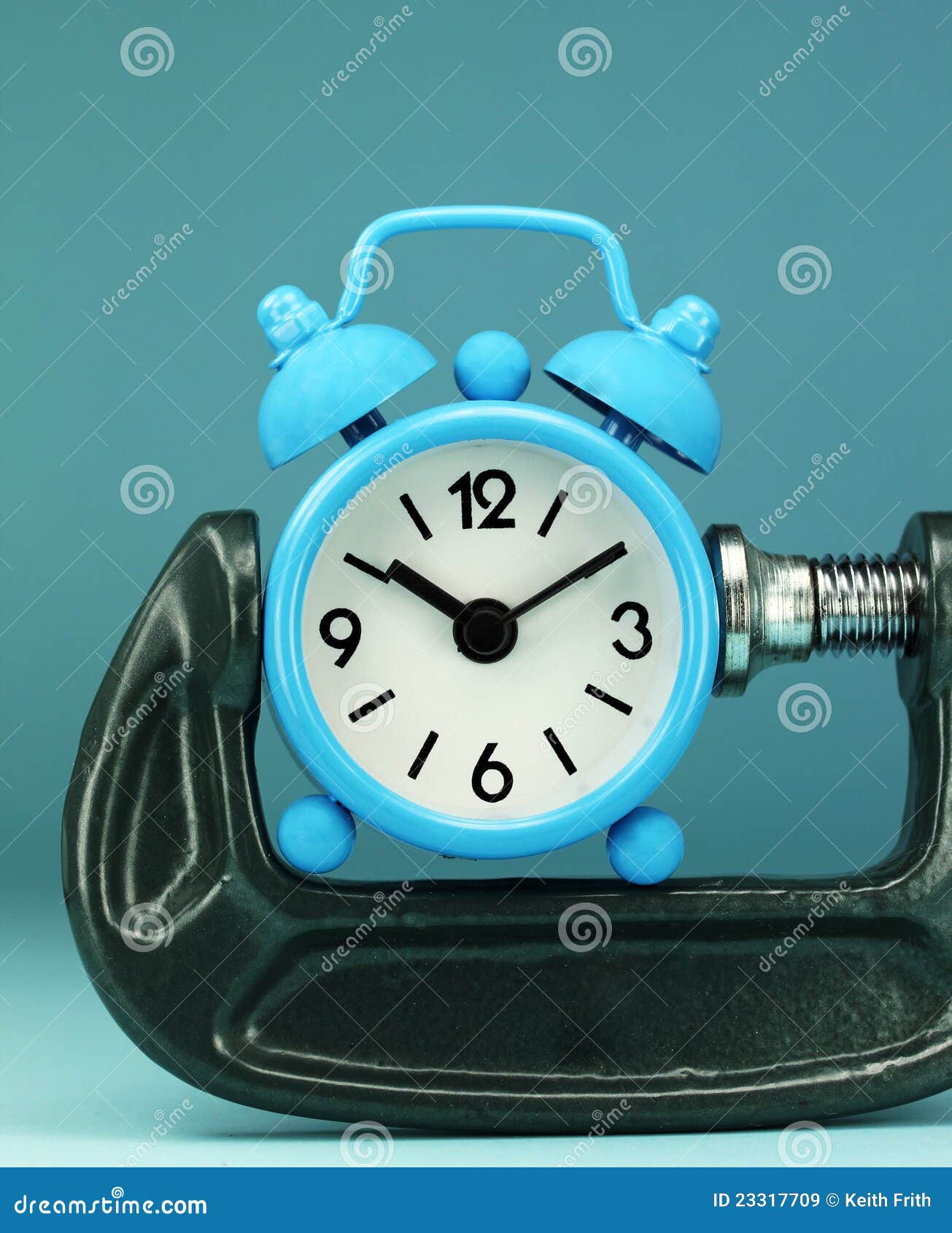 Time Pressure stock image. Image of grip, blue, business - 23317709