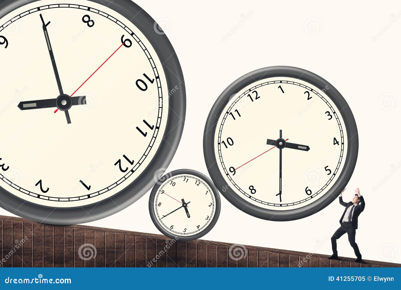 Time pressure concept stock image. Image of portrait - 41255705
