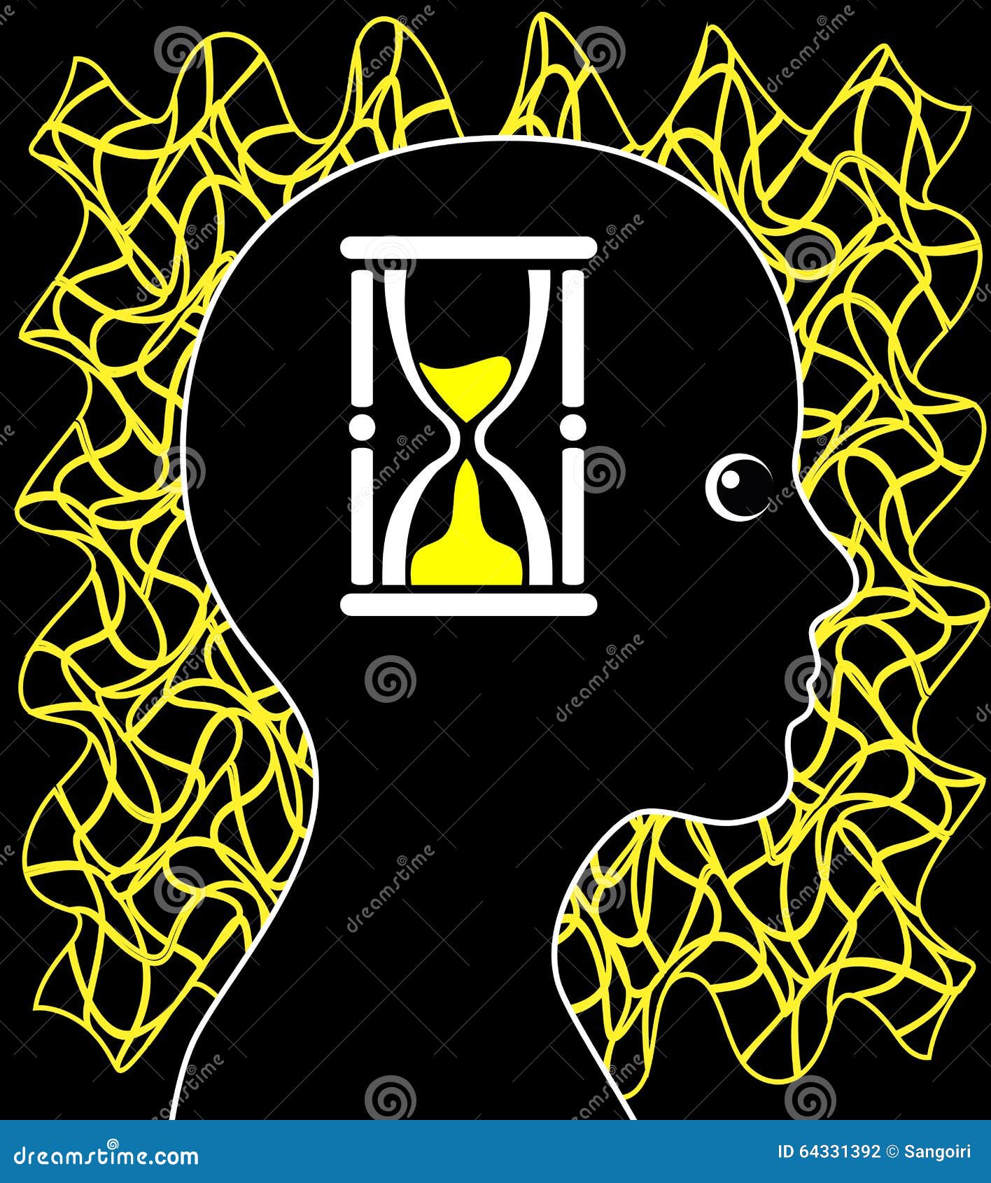 Time Pressure stock illustration. Illustration of competition - 64331392