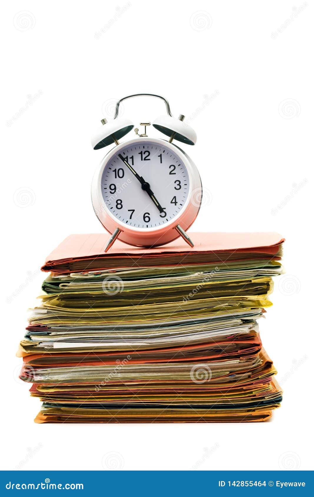Time pressure stock photo. Image of concept, folder - 142855464