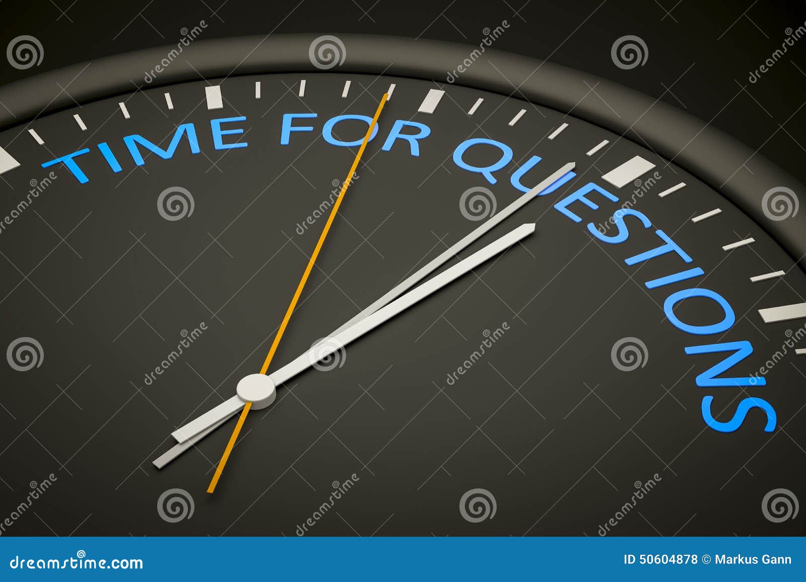 Time for questions stock illustration. Illustration of design - 50604878