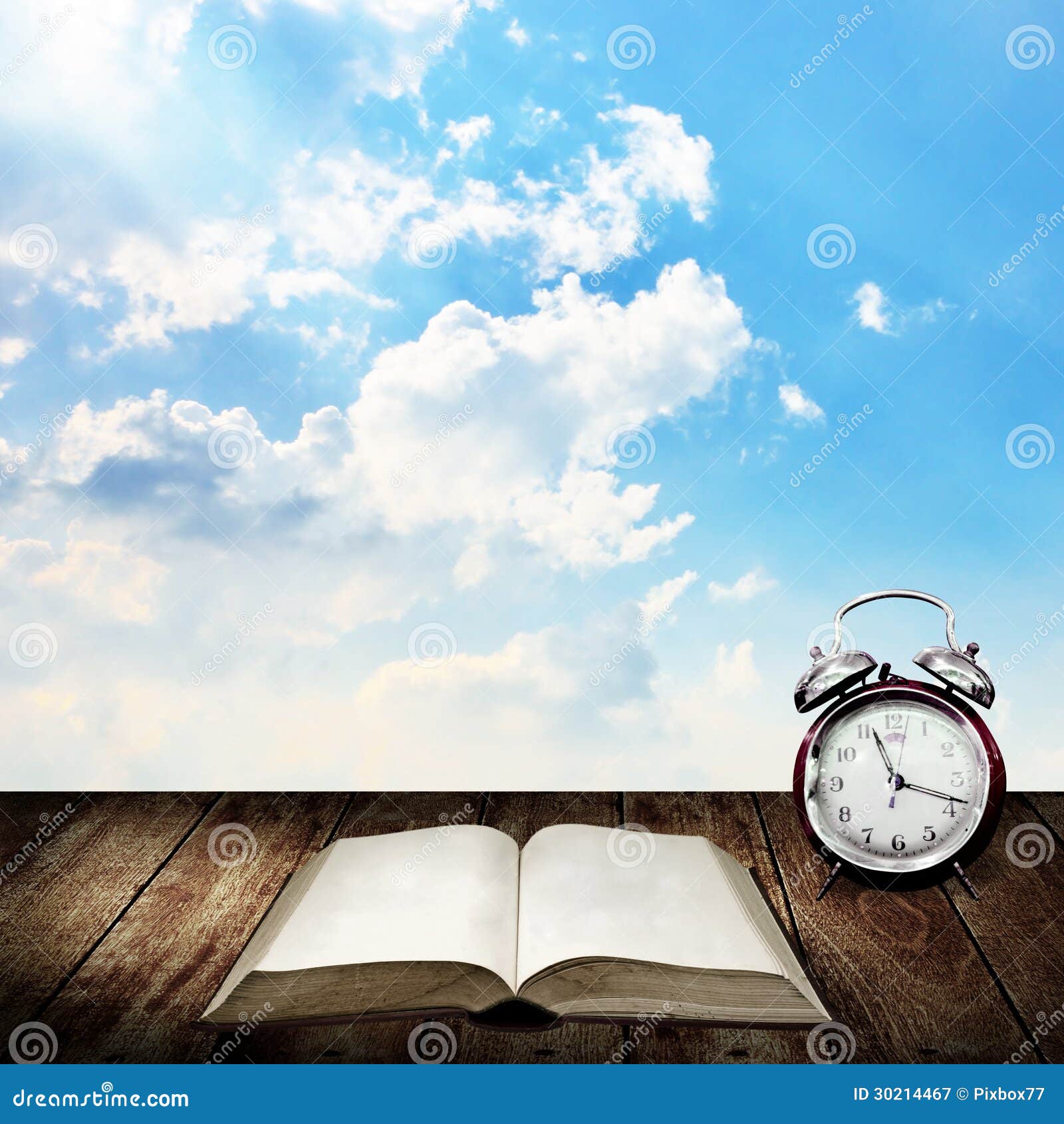 Time for reading stock image. Image of open, nice, clock - 30214467