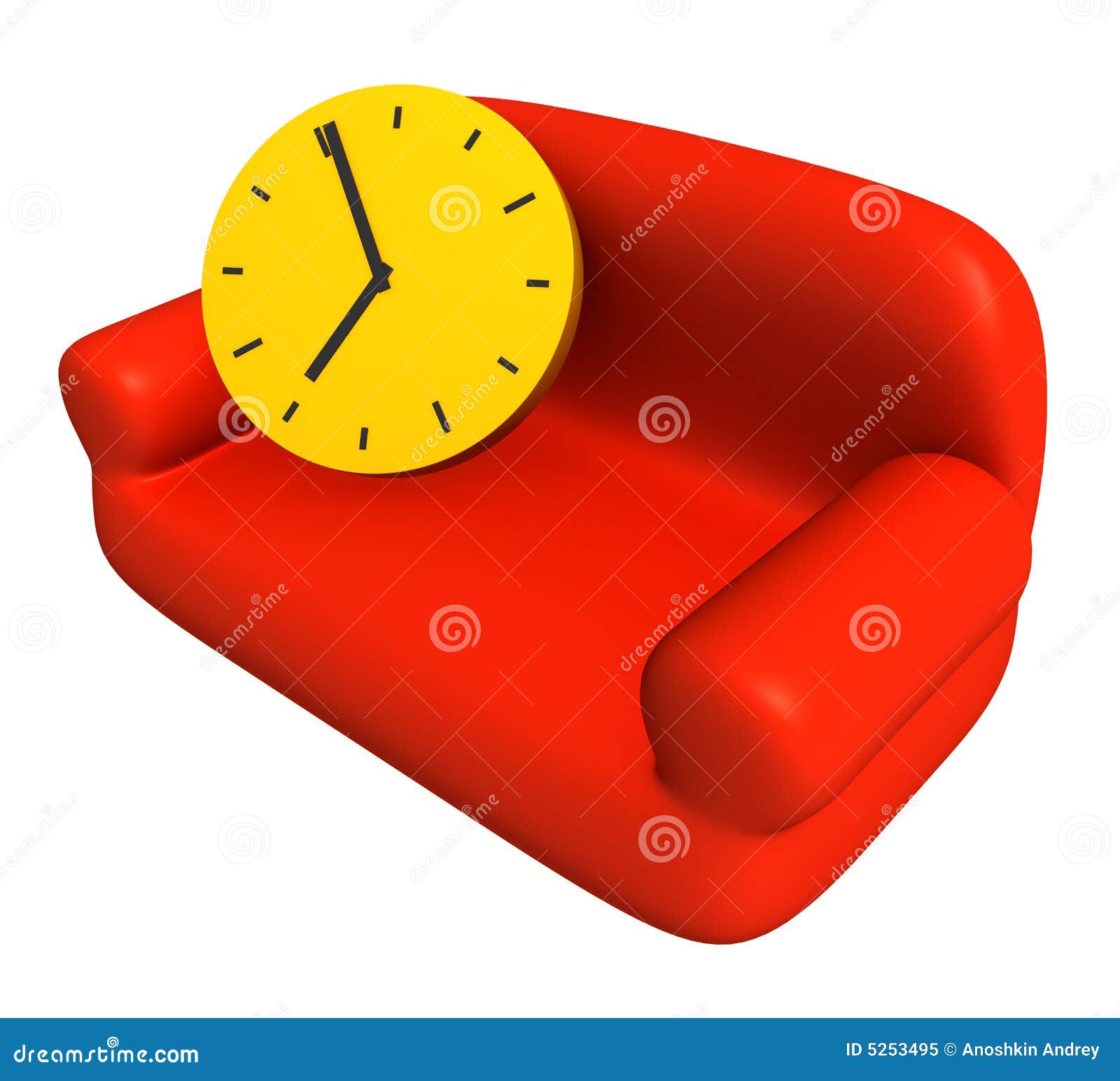 Time of rest stock illustration. Illustration of minute - 5253495
