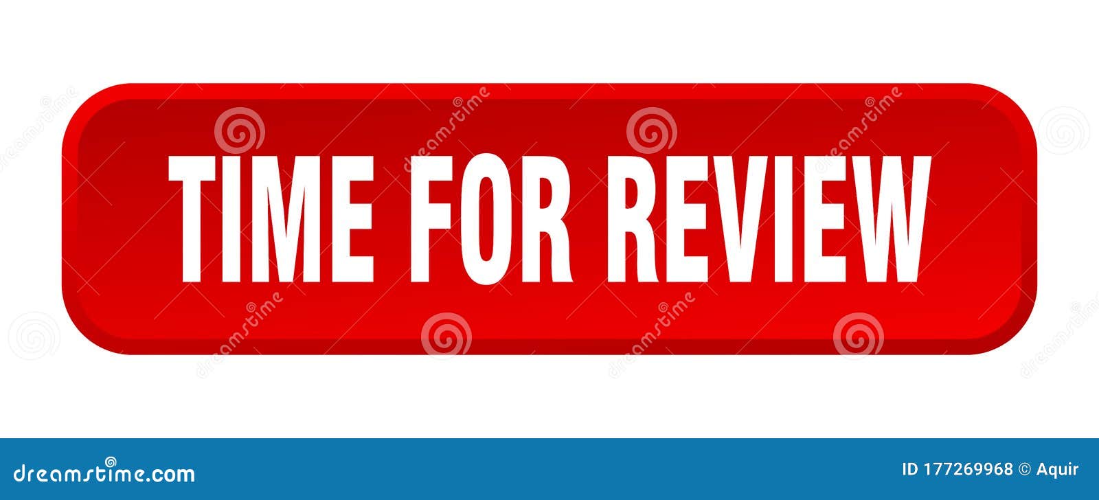 Time for Review Button. Time for Review Square 3d Push Button Stock ...
